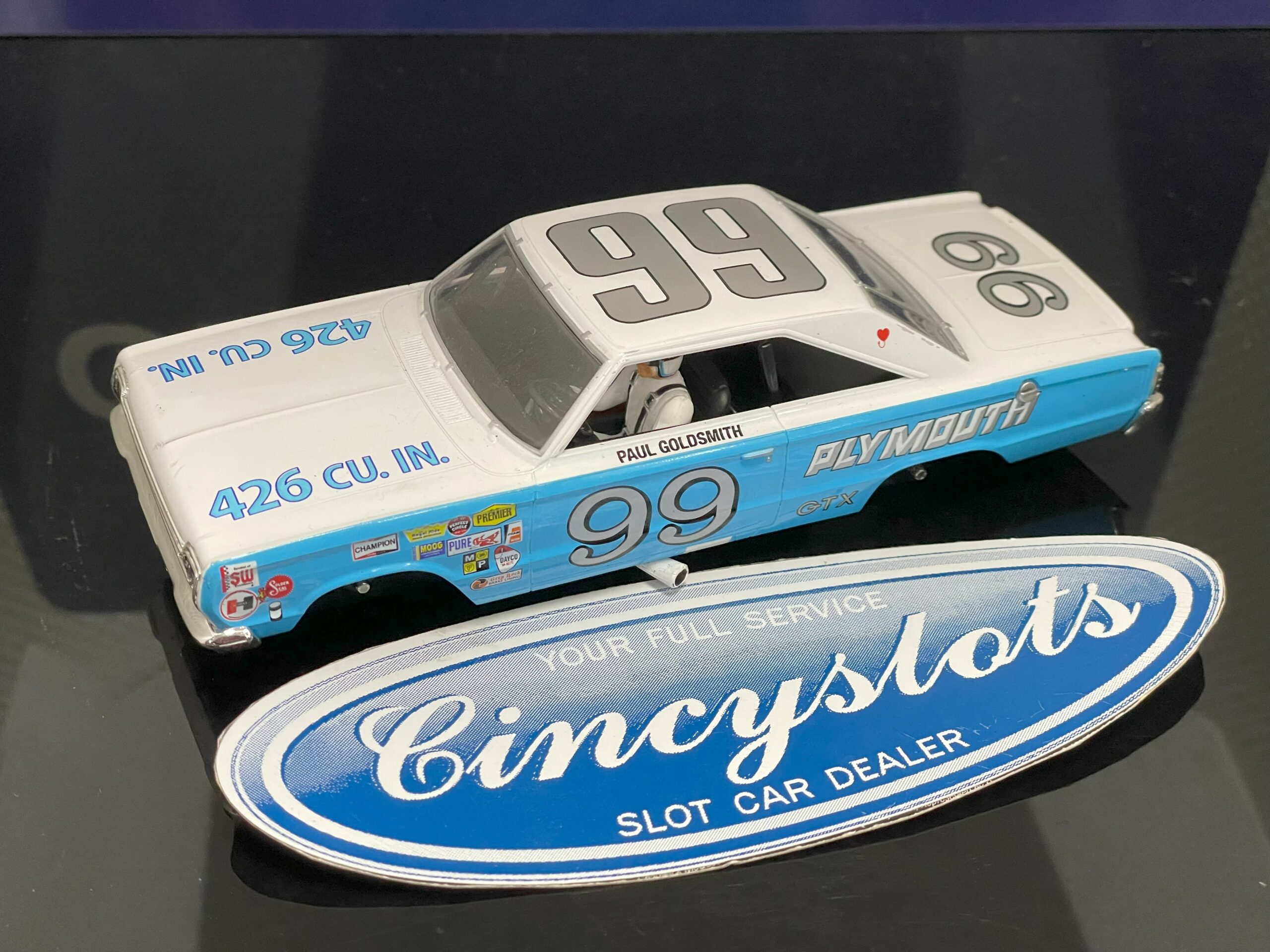 Monogram Revell 85-4843 Plymouth GTX Goldsmith Nascar 1/32 Limited ...