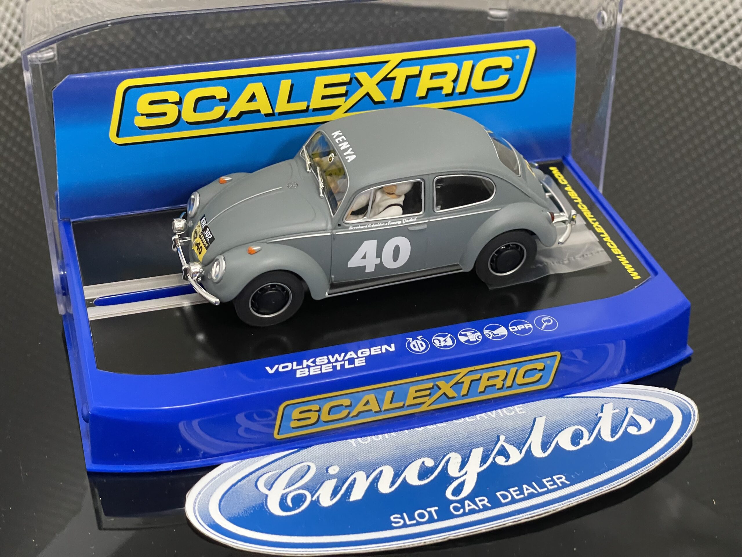 Scalextric C3642 Volkswagen Beetle 1/32 Slot Car.