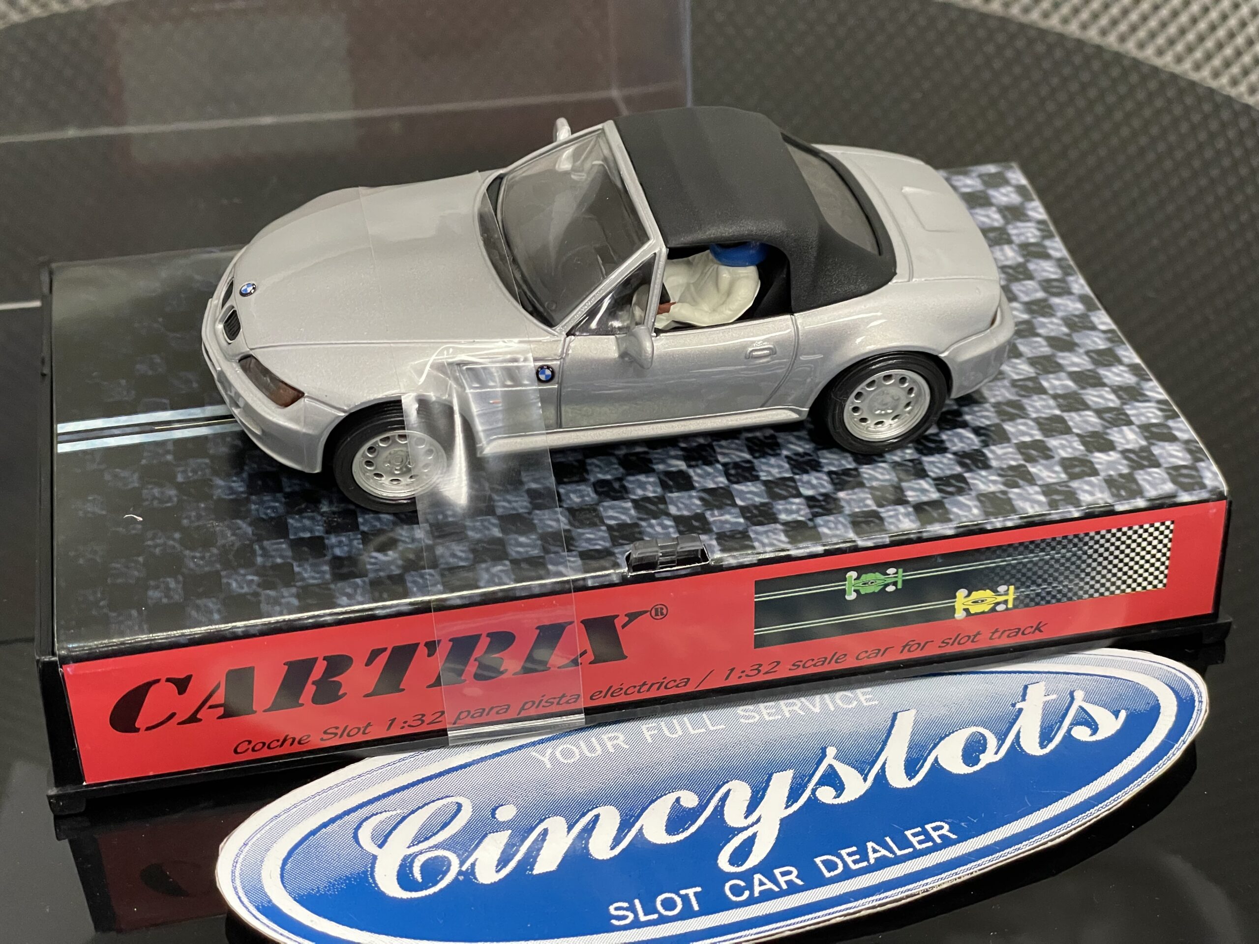 CARTRIX 0101-G SLOT CAR BMW Z3 ROADSTER SOFT TOP