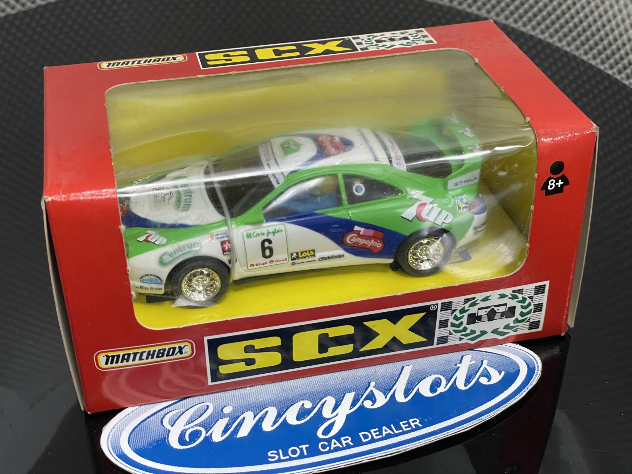 Matchbox SCX 83560 Toyota Celica New Old Stock. 1/32 Slot Car.