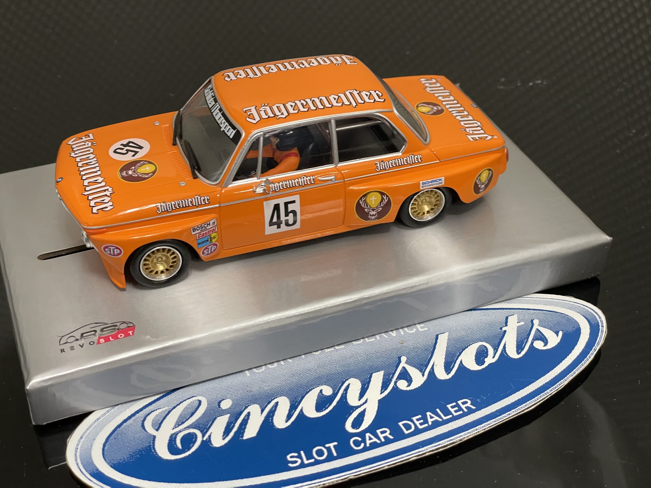 Revoslot RS0177 BMW 2002 Jagermeister 1/32 Slot Car.