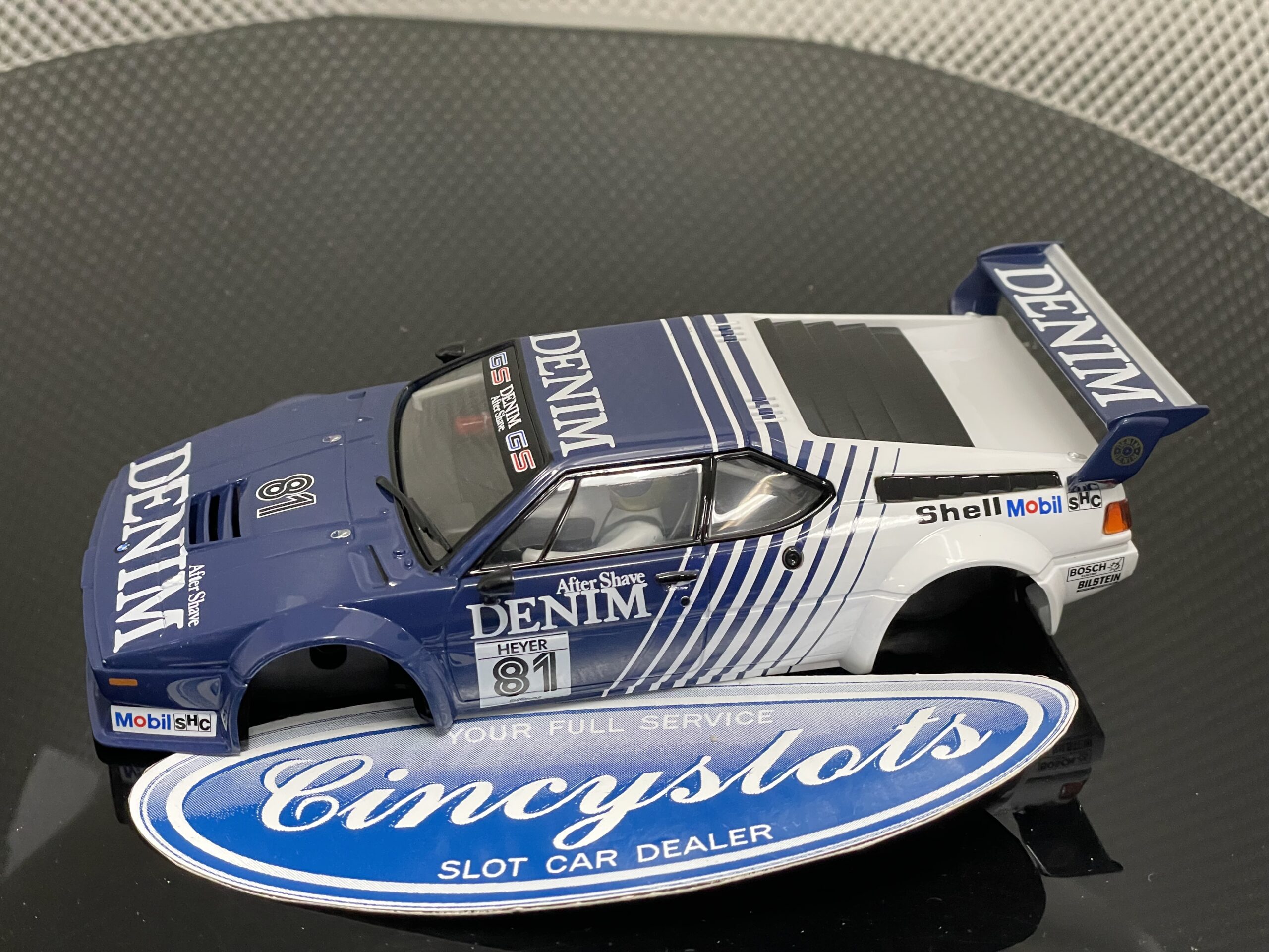 Carrera D124 23909 Body, Chassis and Interior. NEW