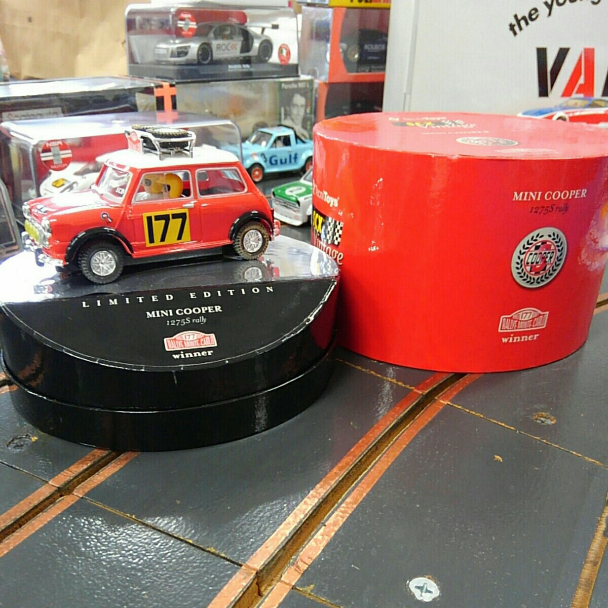 SCX Limited Mini Cooper 1/32 Slot Car.