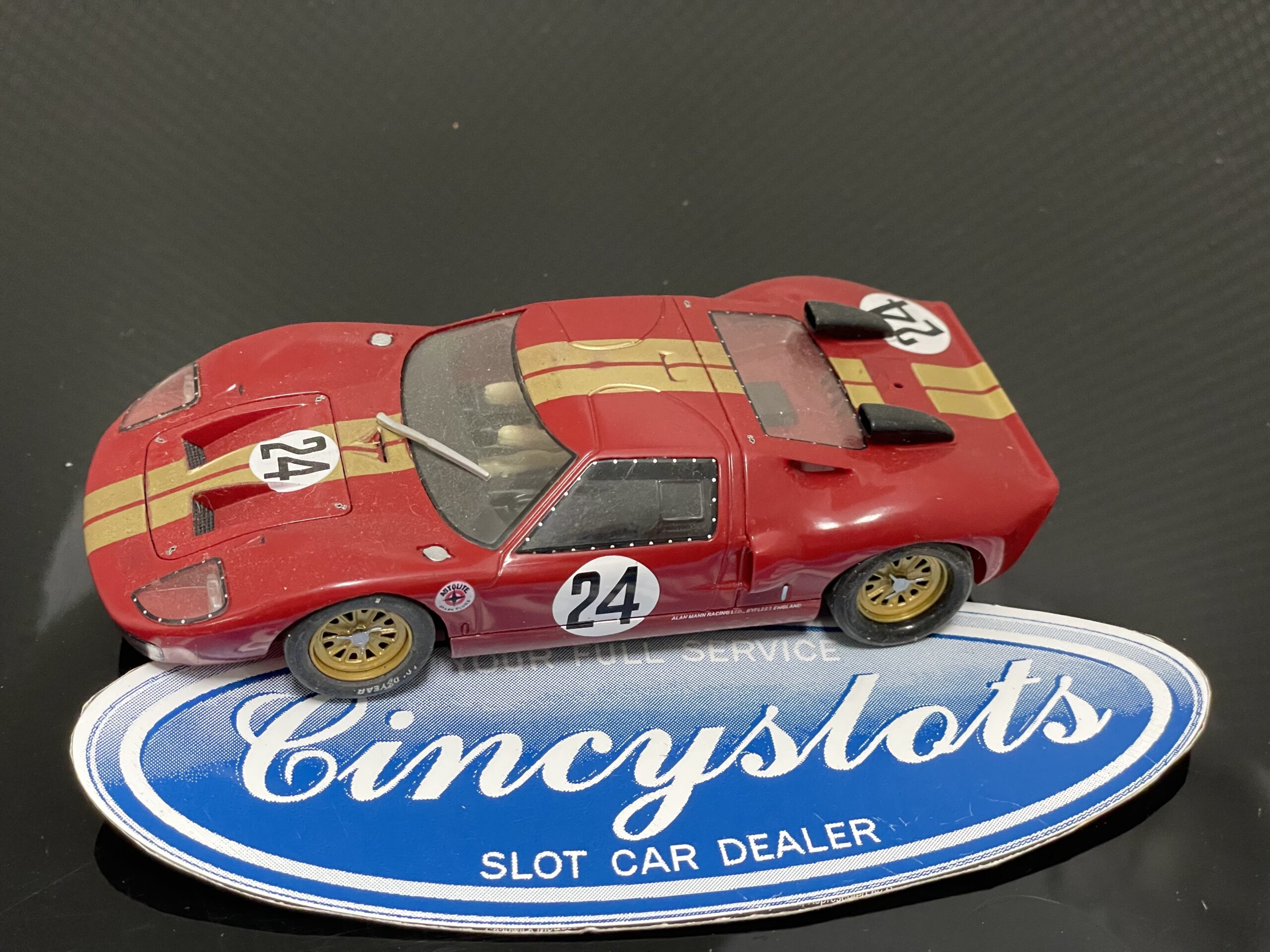 Slot.it Ford GT40 #24 1/32 Slot Car Used.