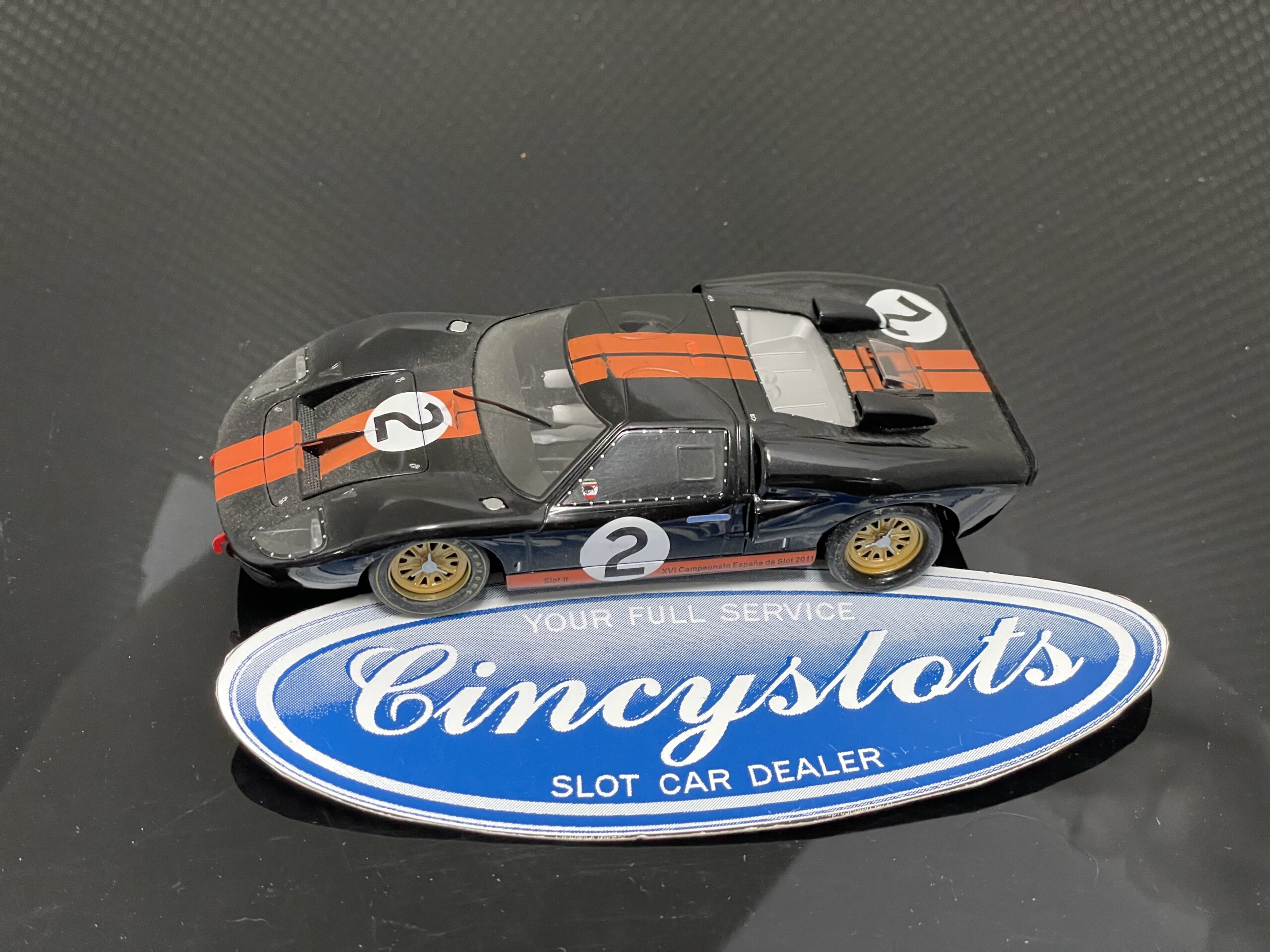 Slot.it Ford GT40 #2 1/32 Slot Car Used.