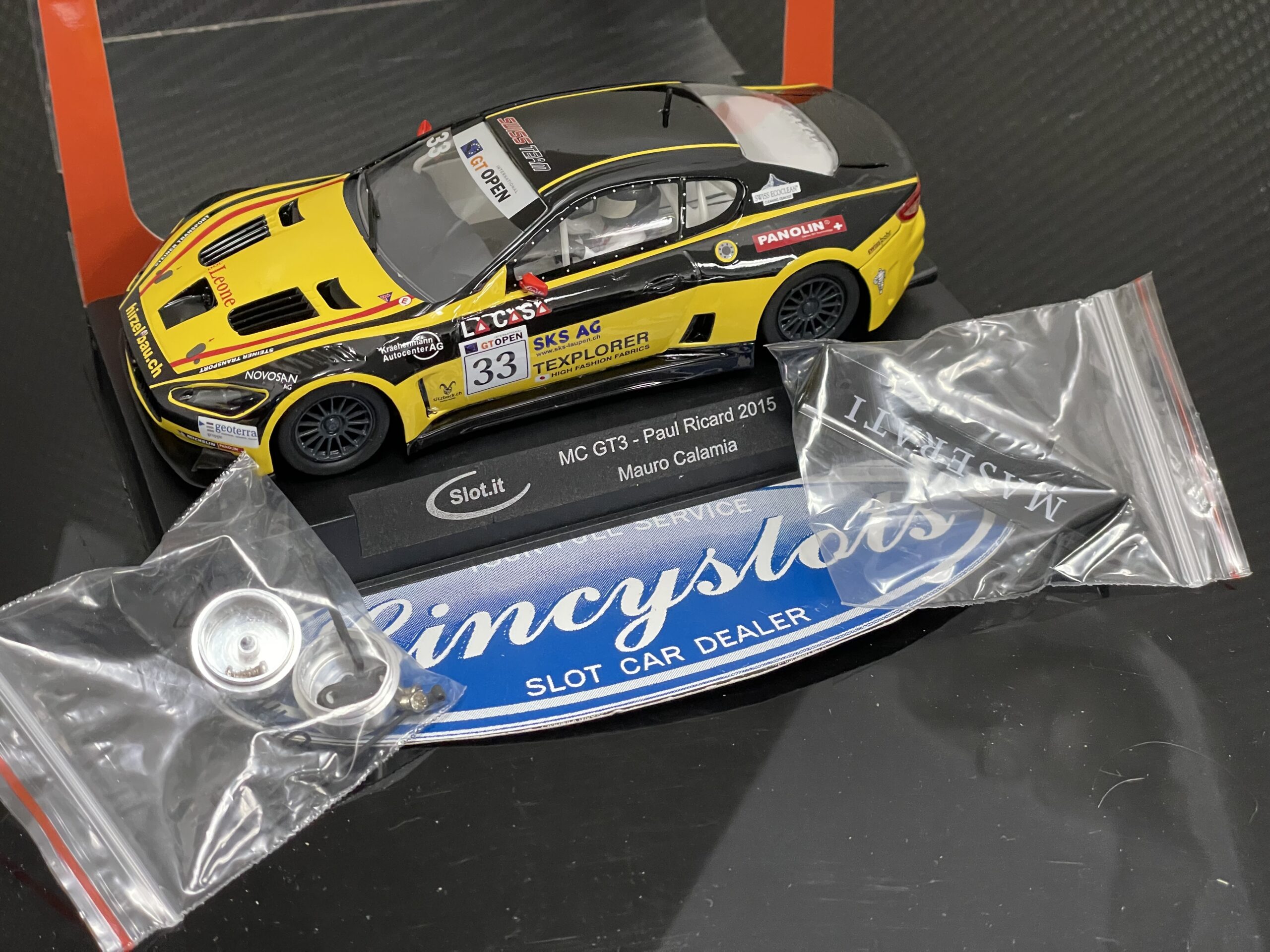Slot.it CA43c Maserati MC GT3 1/32 Slot Car.