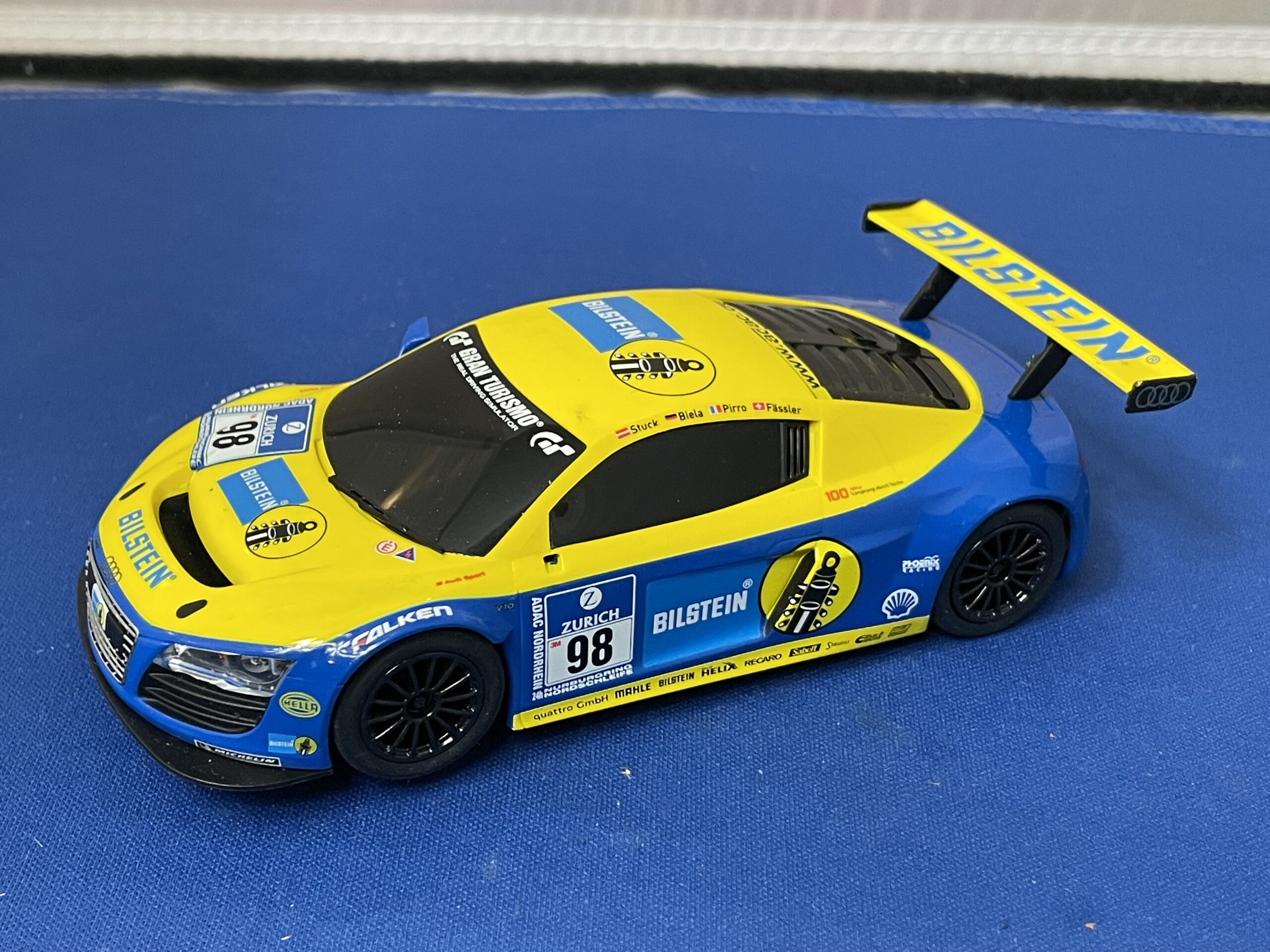 Scalextric Audi R8 Bilstein Used.
