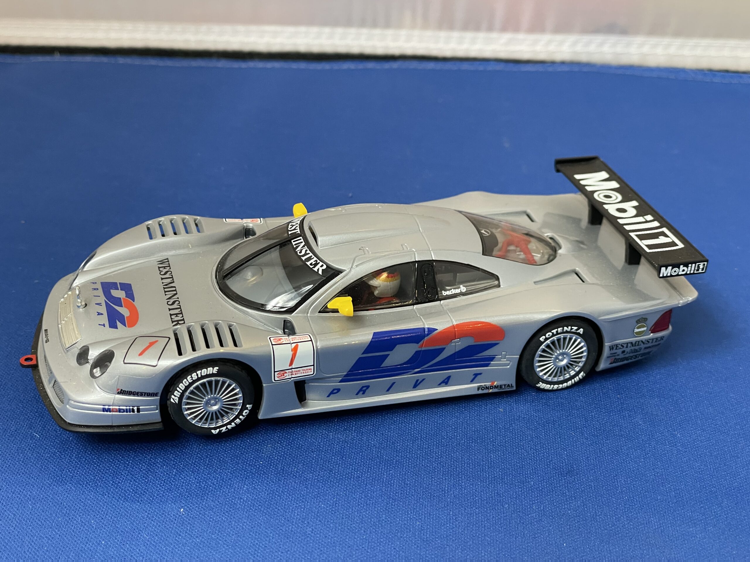 Scalextric Mercedes CLK LM NEW.