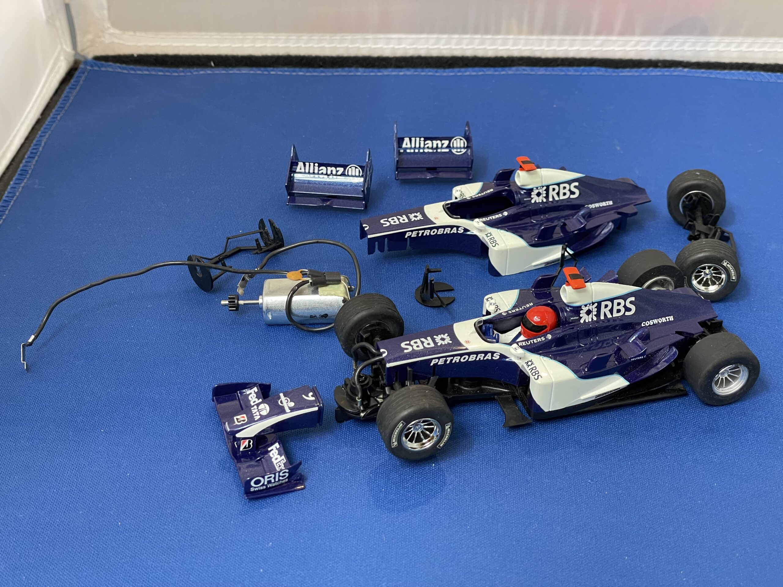 Scalextric F1 Parts Lot Used.