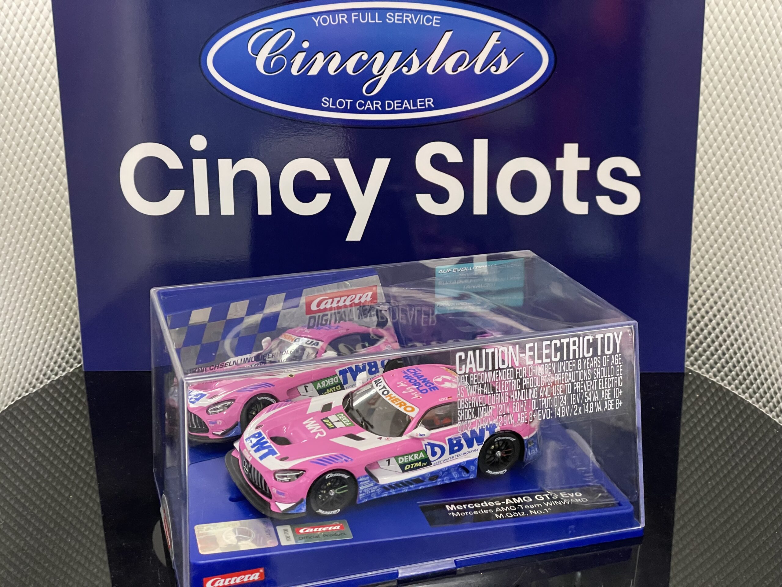 Carrera D132 31066 Mercedes AMG GT3 1/32 Slot Car.