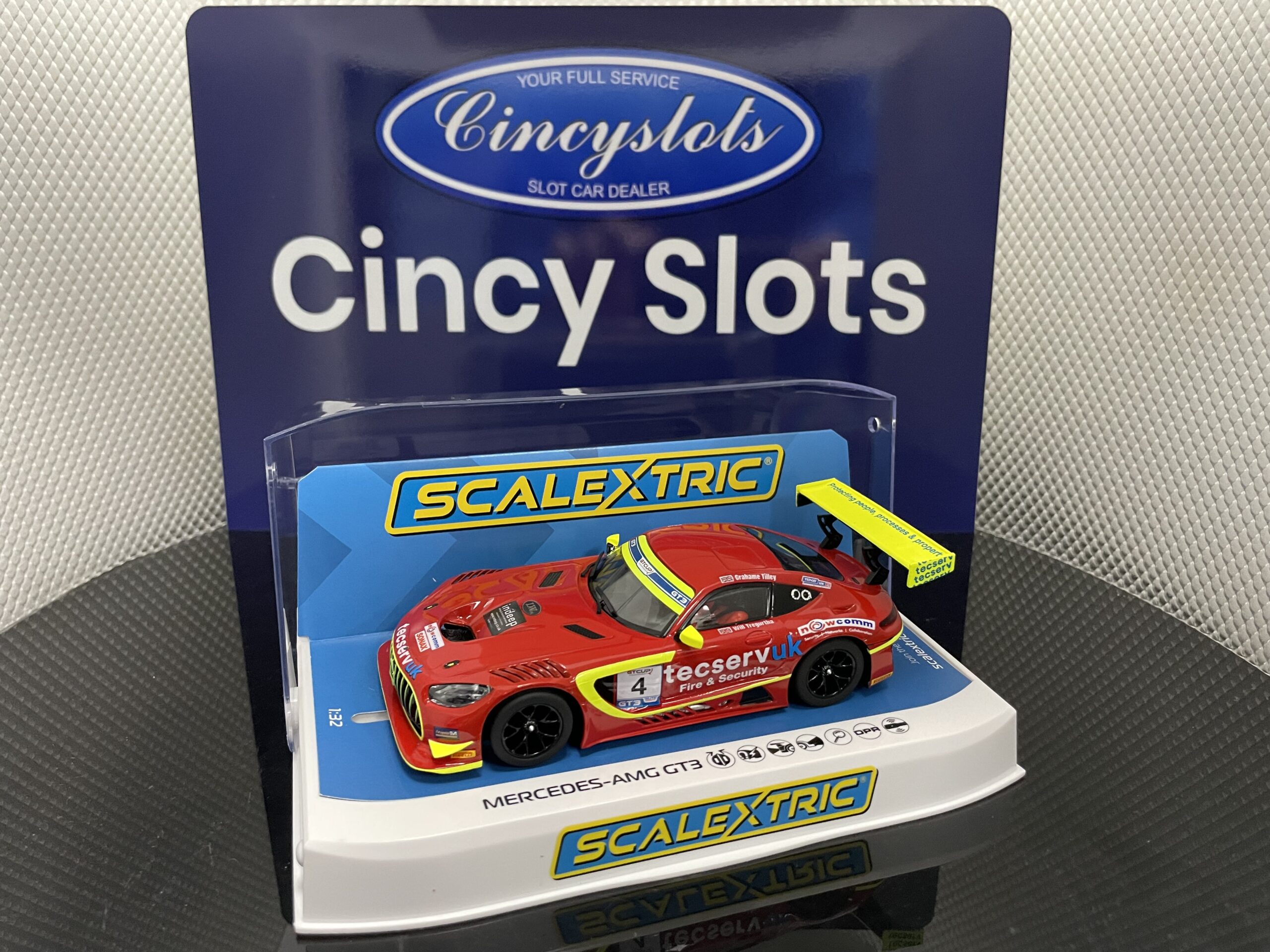 Scalextric C4332 Mercedes AMG GT3 1/32 Slot Car.
