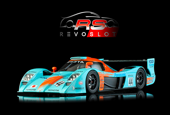 Revoslot RS0208 Toyota GT-One Light Blue No.44 1/32 Slot Car.