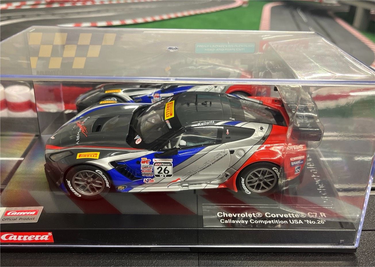 Carrera 23878 Digital D124 Corvette C7 Callaway No. 26