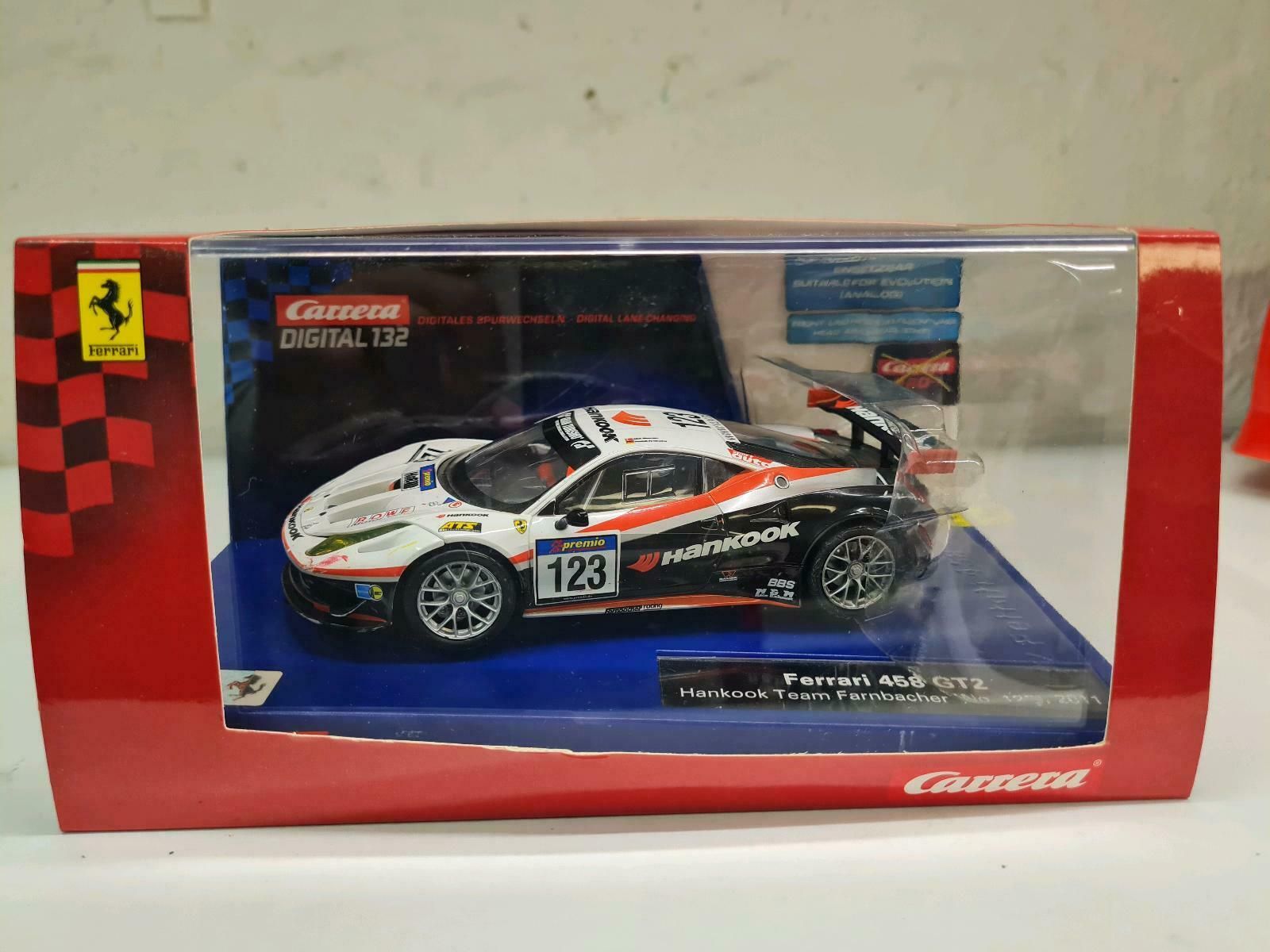 Carrera Digital D132 30554 Ferrari 458 Hankook Tire.