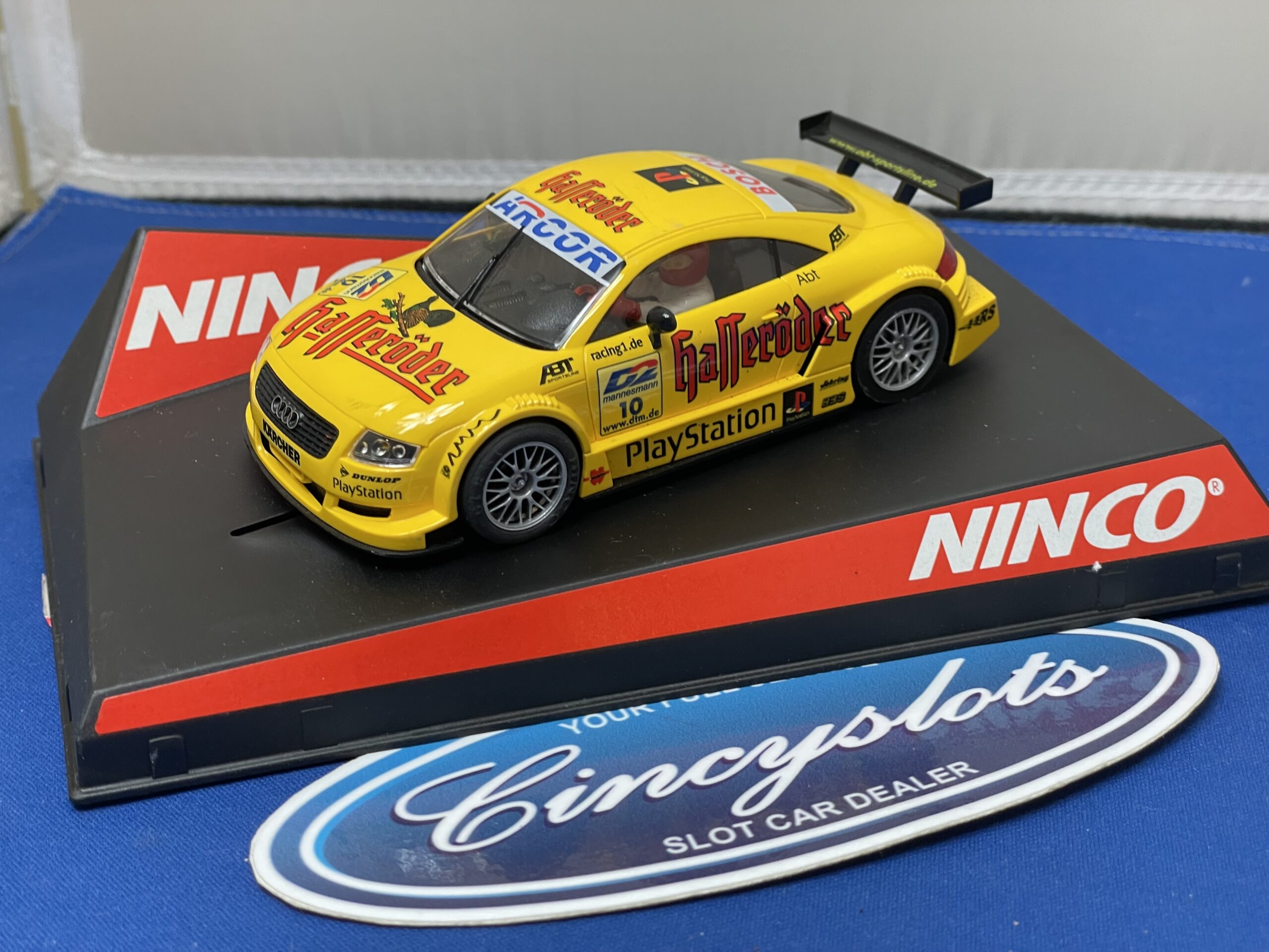 Ninco Audi TT Custom Used 1/32 SLOT CAR.