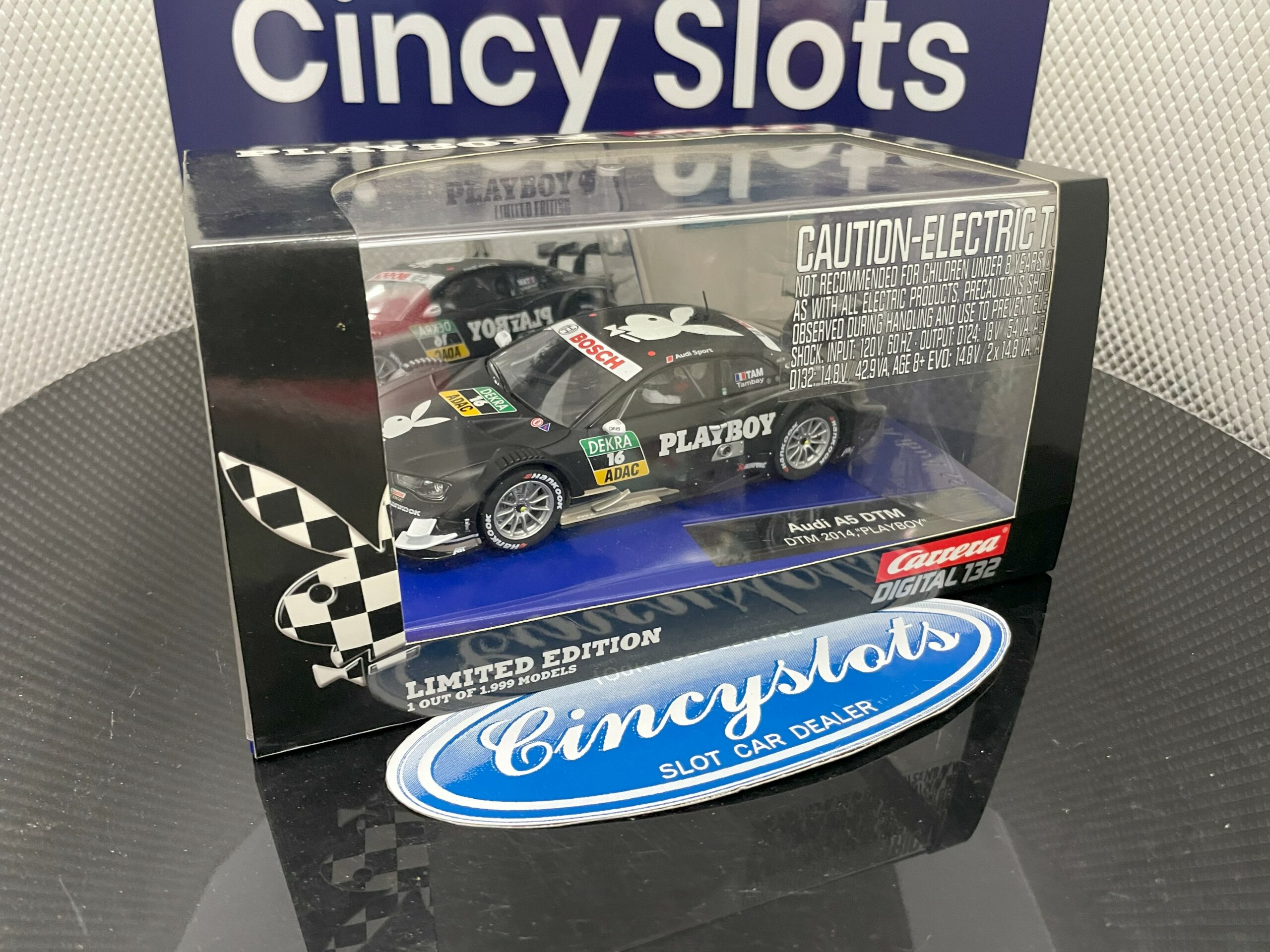 Carrera D132 30690 Audi A5 DTM Playboy L.E. 1/32 Slot Car.