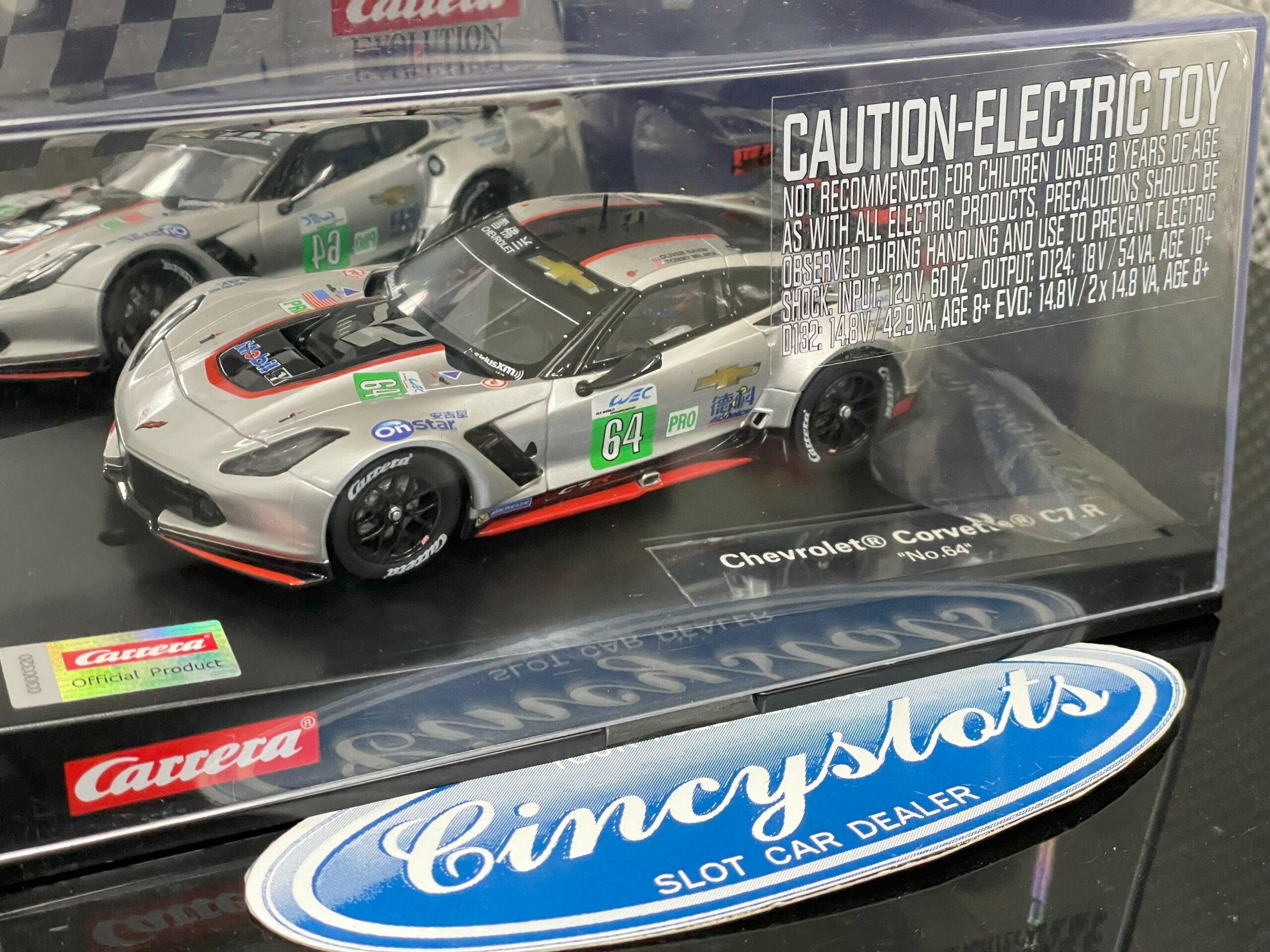 Carrera Evolution 27633 Chevrolet Corvette 1/32 Slot Car.