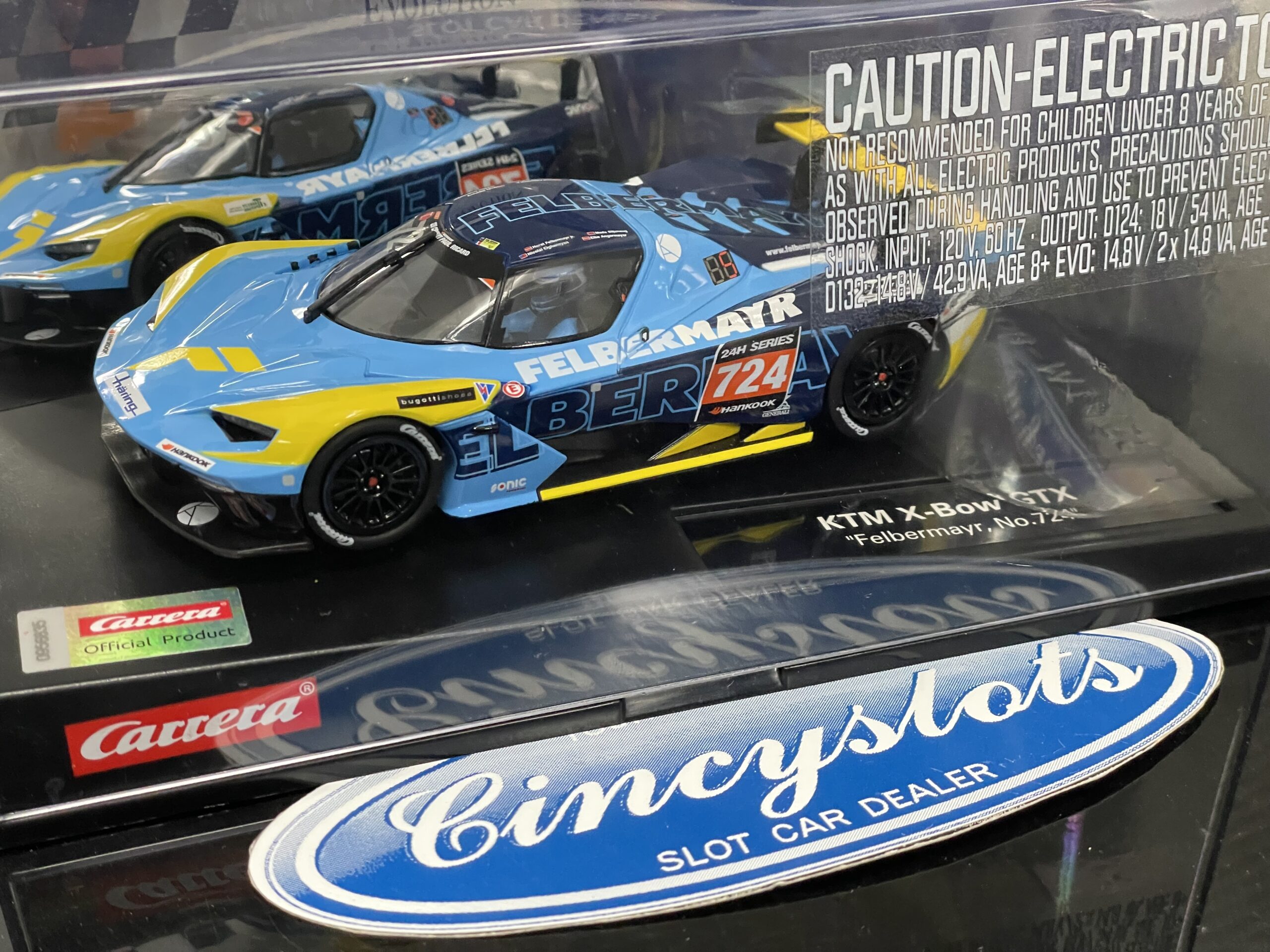 Carrera Evolution 27744 KTM X-Bow 1/32 Slot Car.