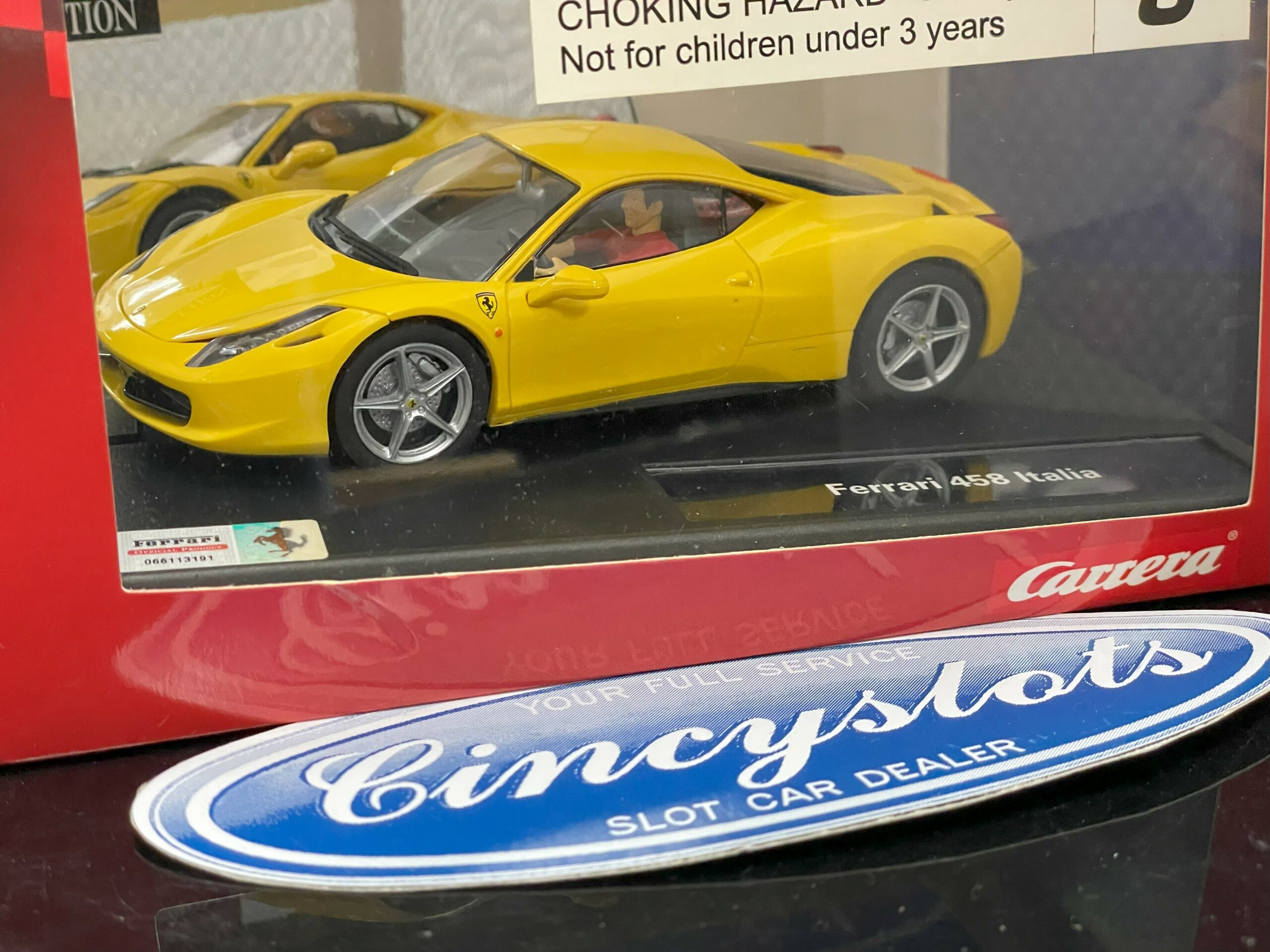 Carrera Evolution 27343 Ferrari 458 1/32 Slot Car.