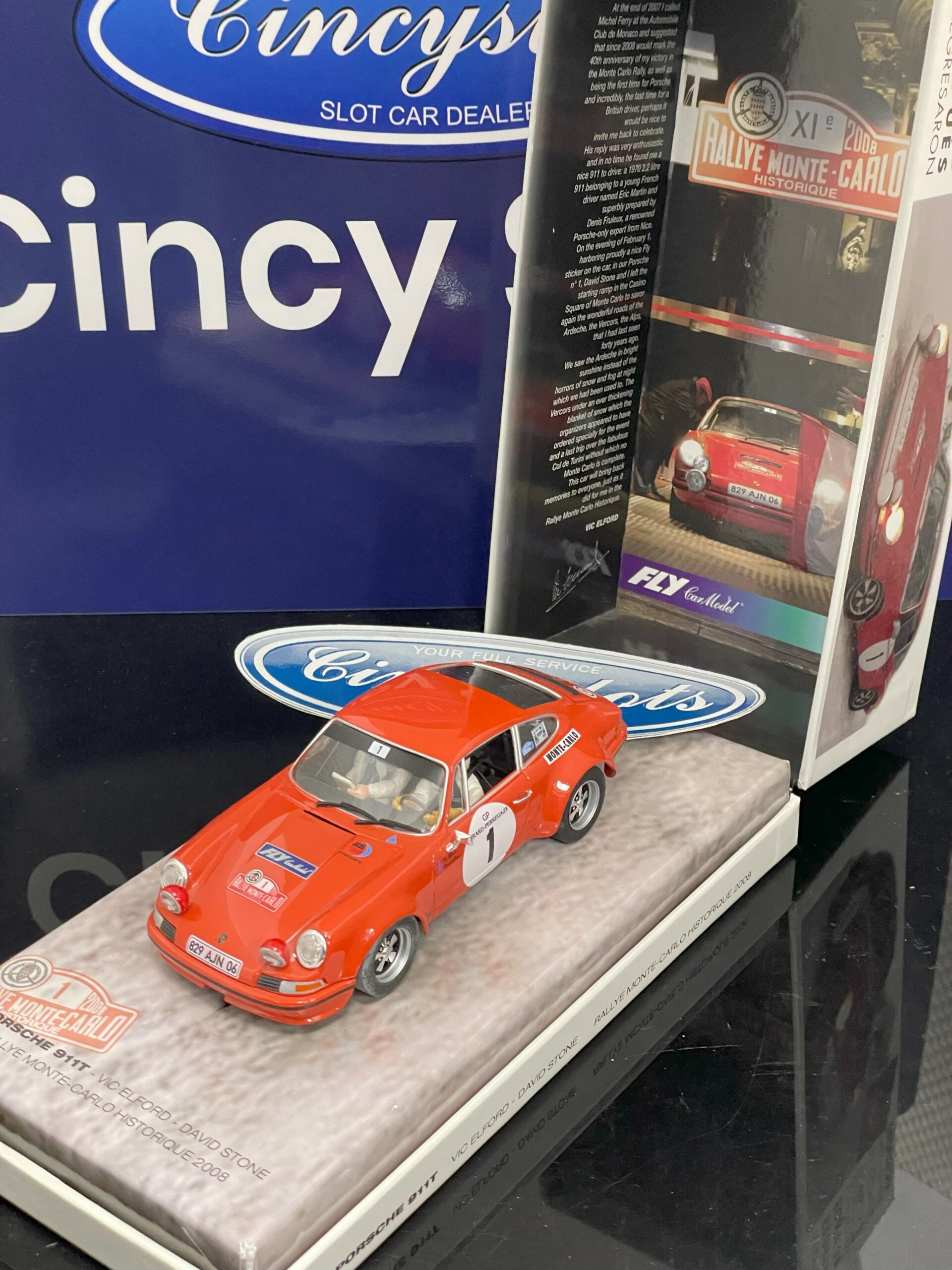 FLY 99115 Porsche 911 Rally 1/32 Slot Car.