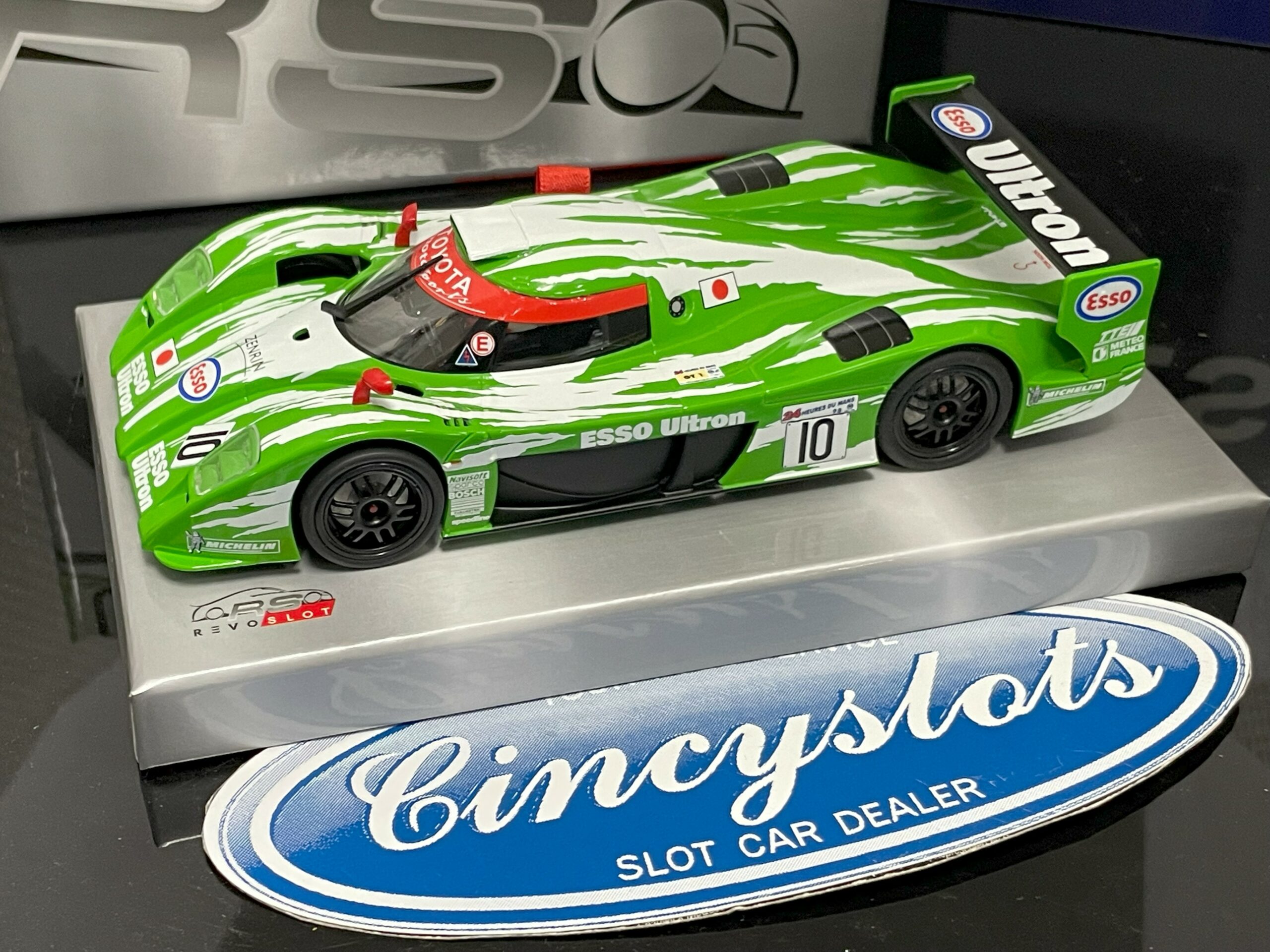 Revoslot RS0120 Toyota GT1 Lime 1/32 Slot Car.