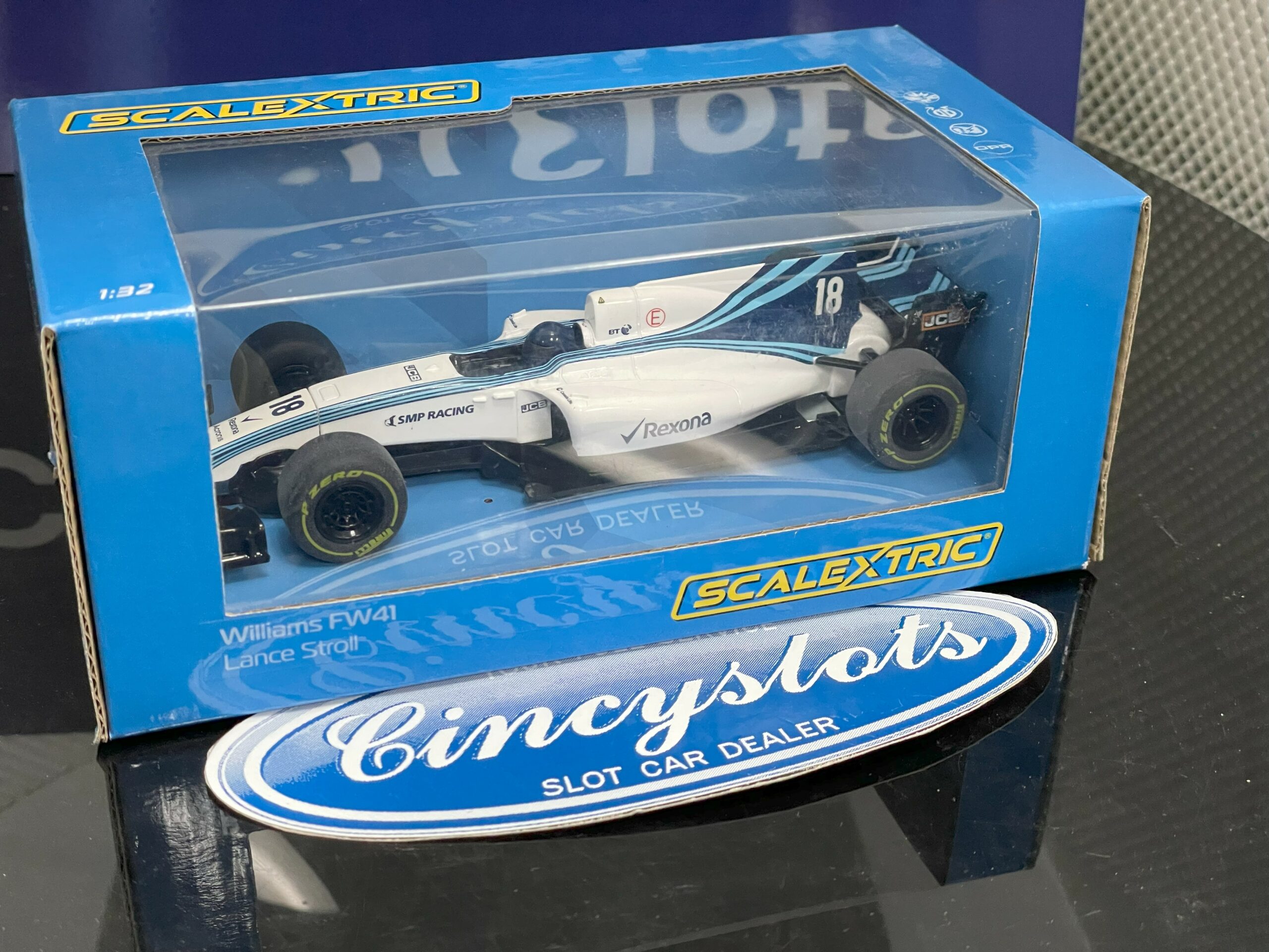 Scalextric C4021 Williams 1/32 Slot Car.