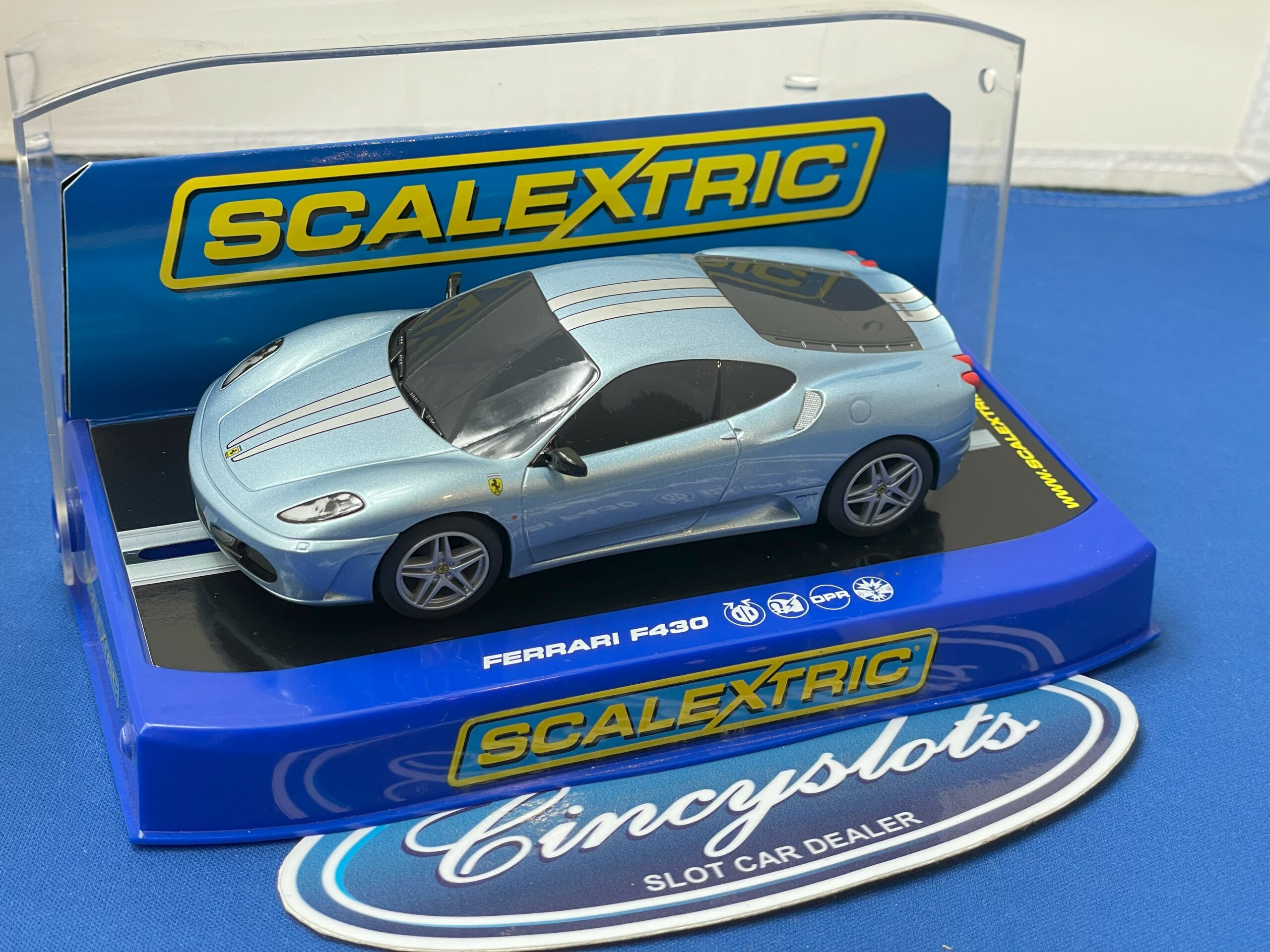 Scalextric C3067 Ferrari F430 1/32 Slot Car.
