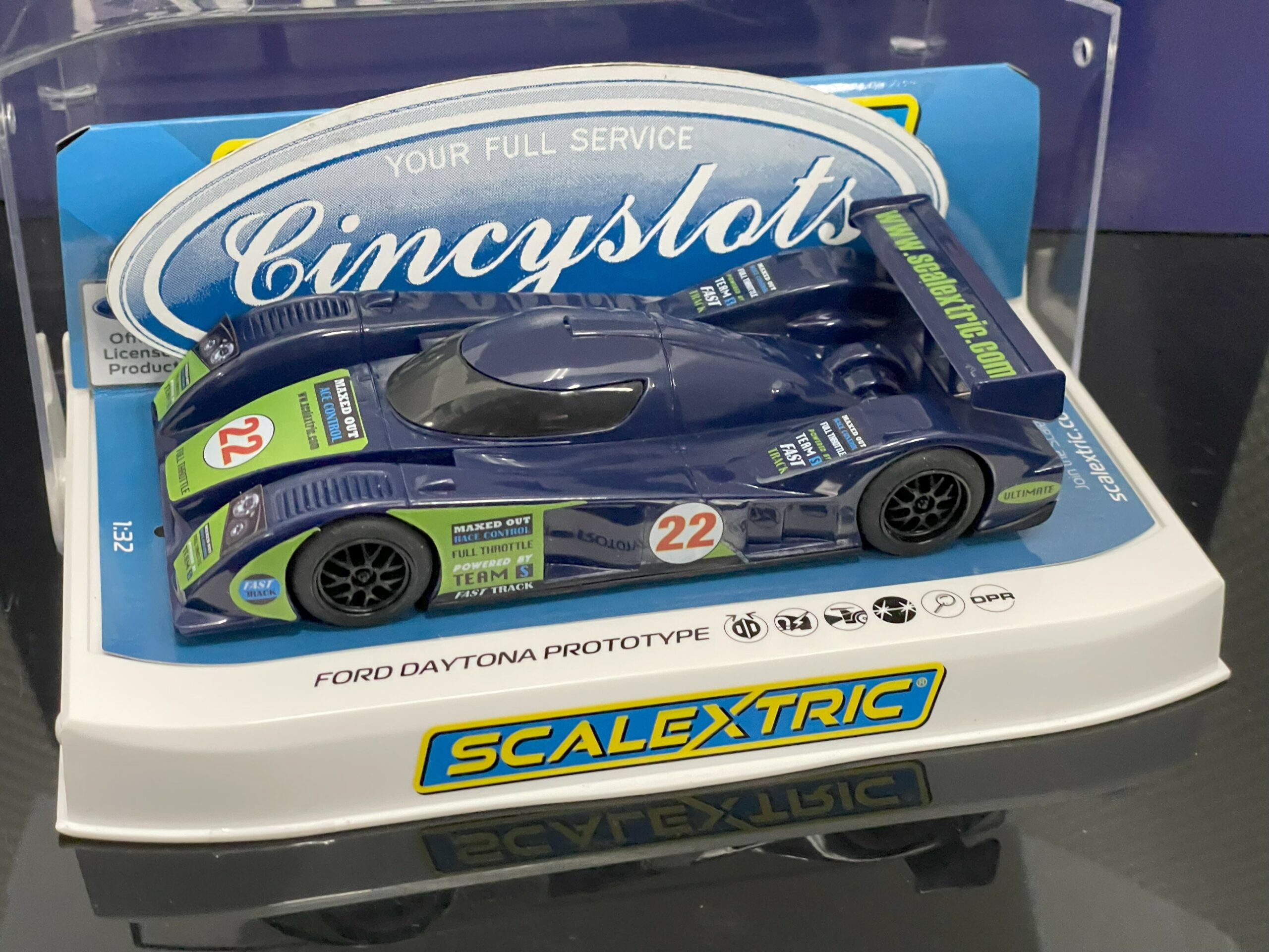 Scalextric C4111 LMP 1/32 Slot Car. Lightly Used.