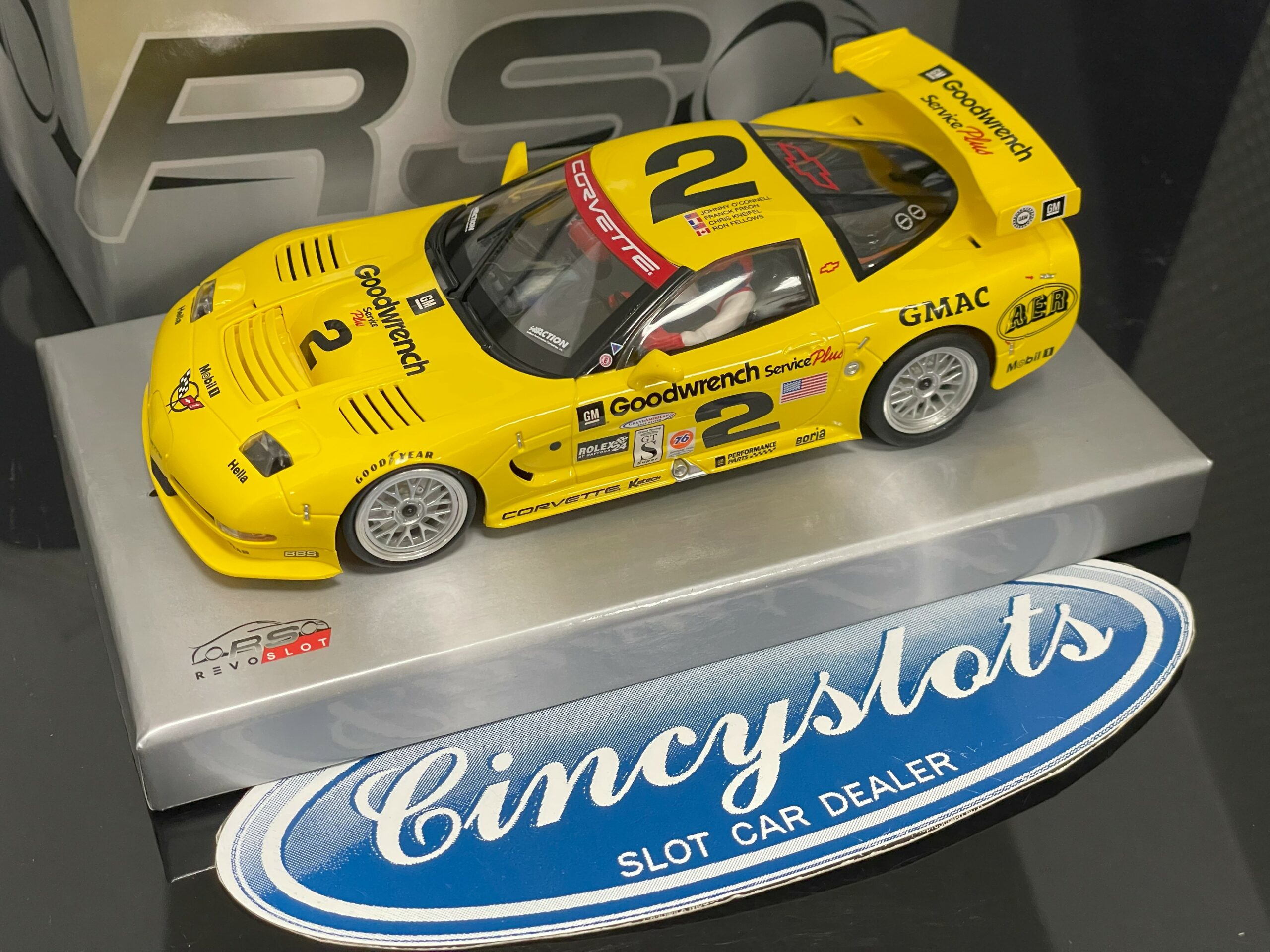 RevoSlot RS0215 Chevrolet Corvette C5R Daytona #2 1/32 Slot Car.