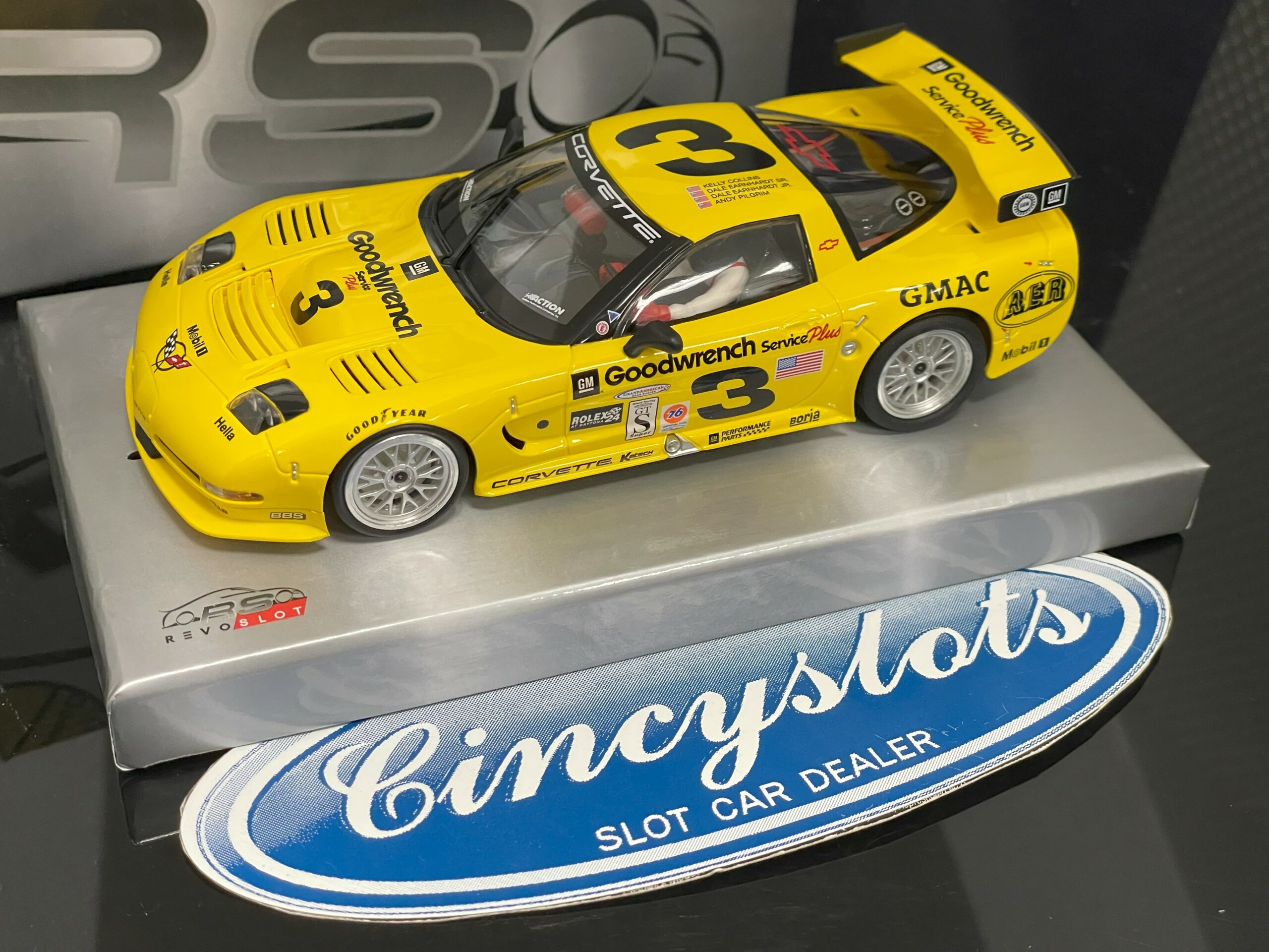 RevoSlot RS0216 Chevrolet Corvette C5R Daytona #3 1/32 Slot Car.