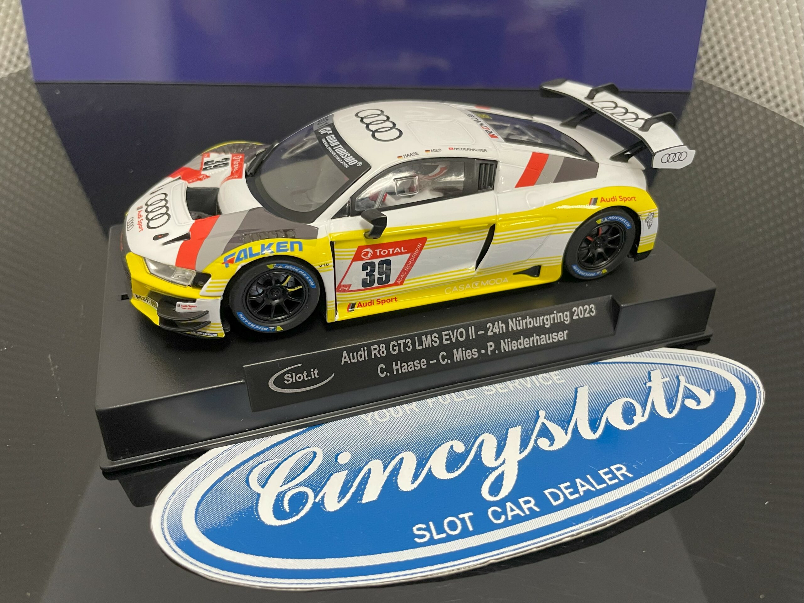 Slot.it CA58a Audi R8 GT3 EVOII 1/32 Slot Car.