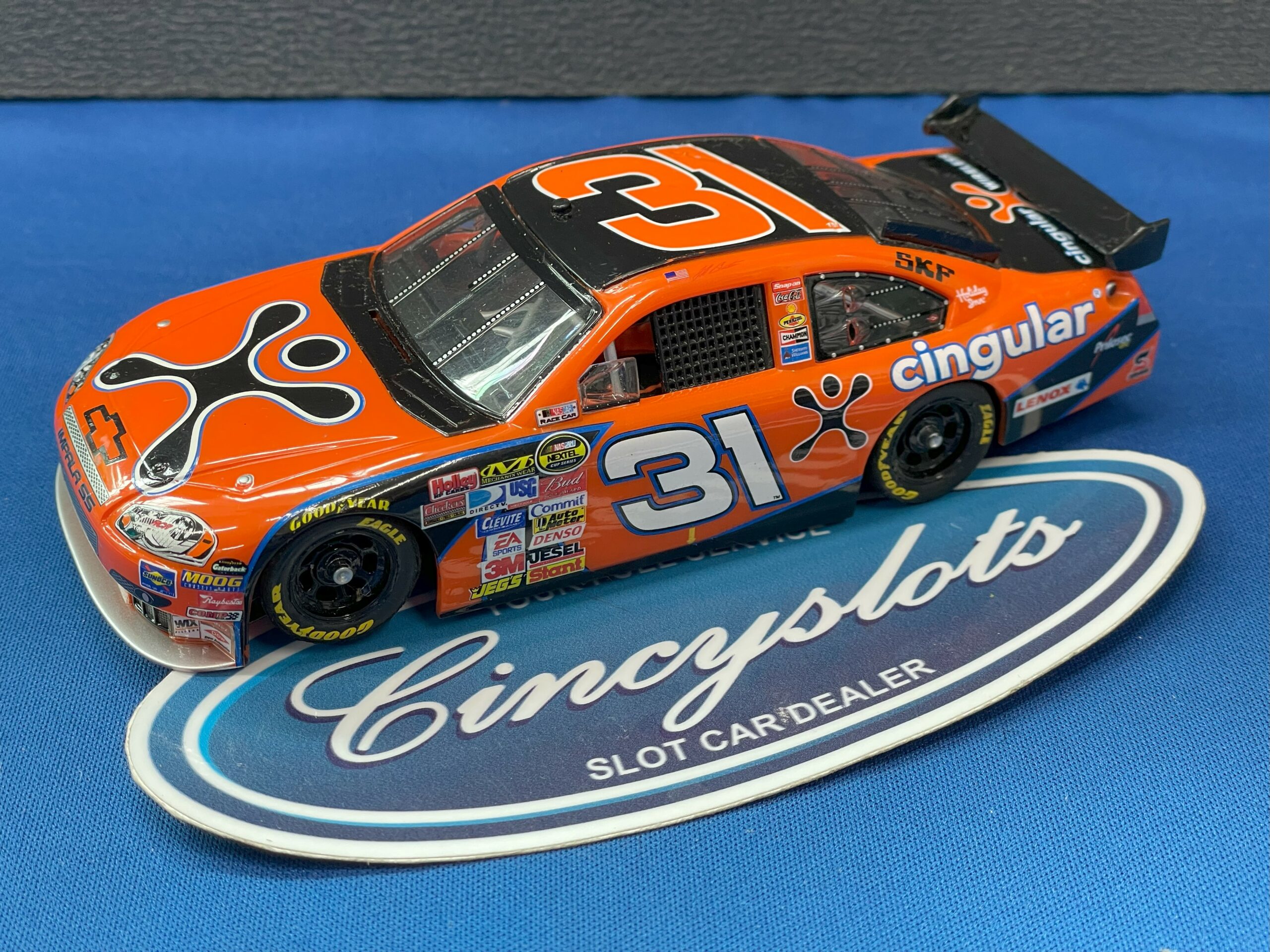 Carrera Nascar COT Cingular Burton 27220 Lightly Used.