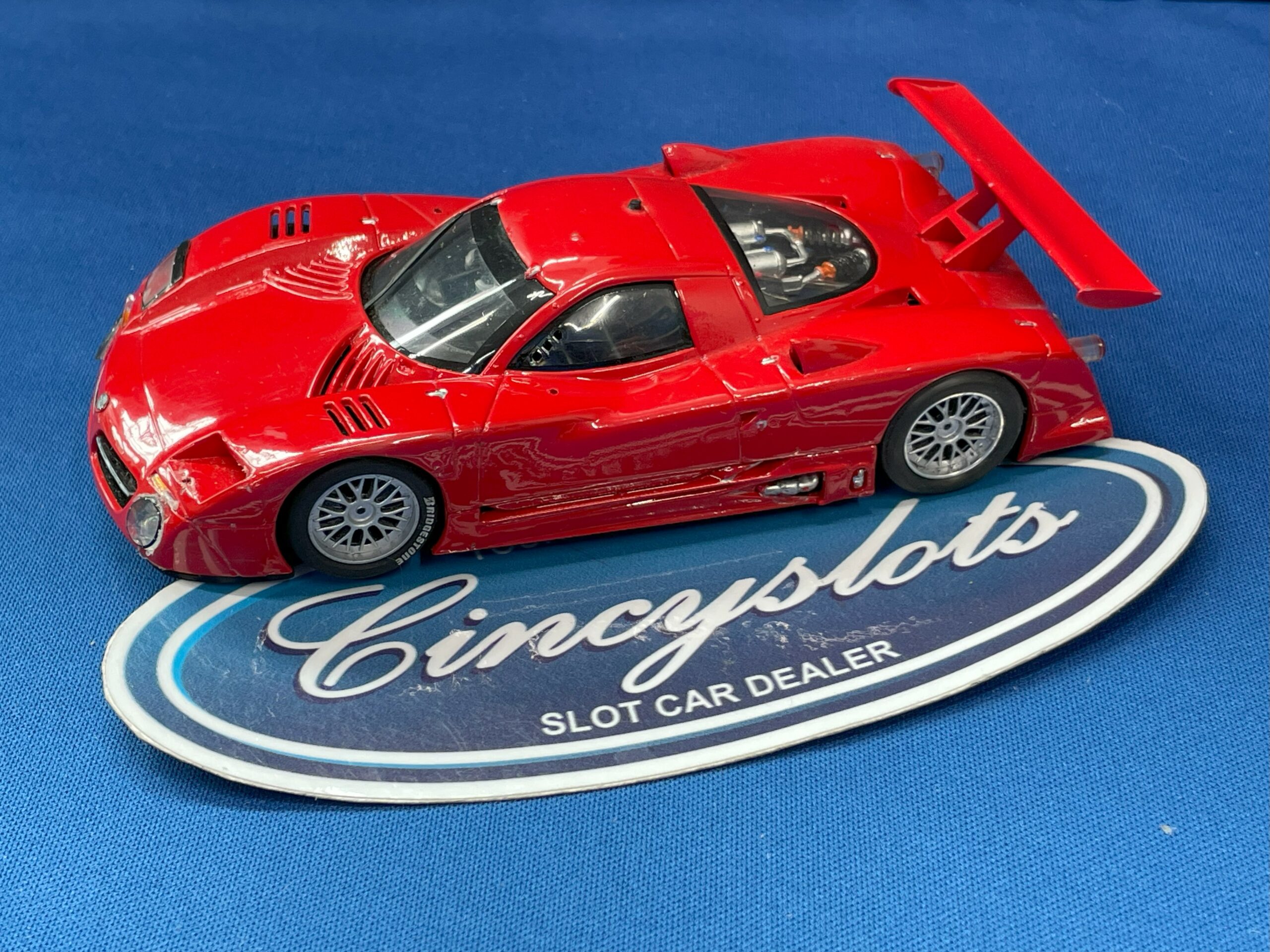 Slot.it RED Nissan R390 Used.