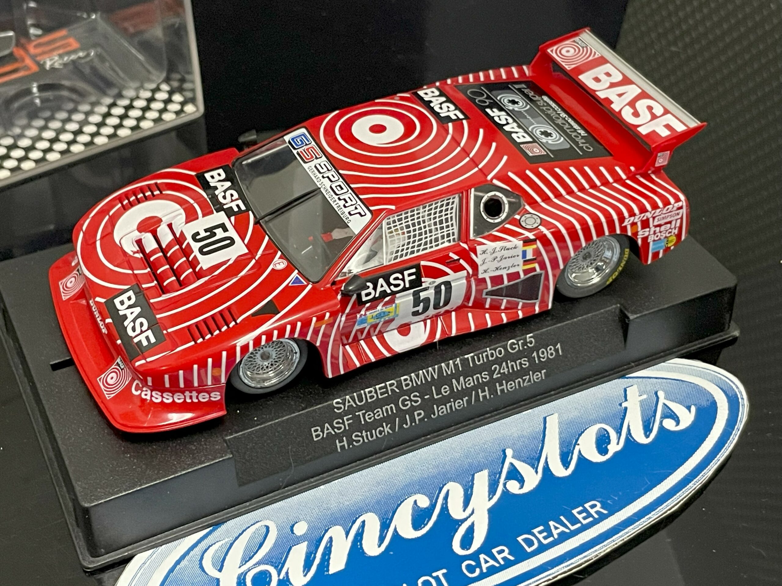 Sideways SW31 BMW M1 BASF Lightly Used.