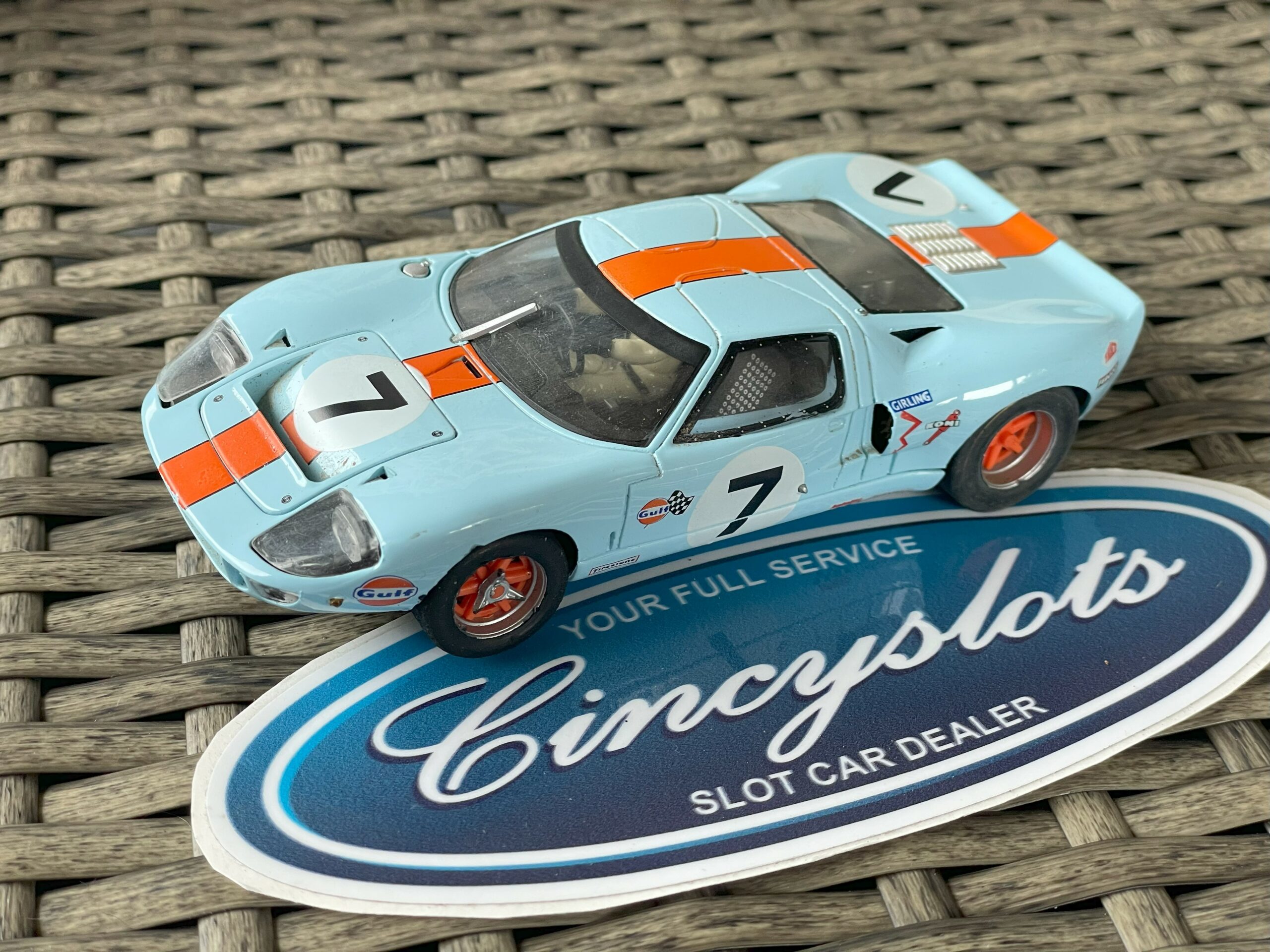 FLY Gulf Ford GT40 #7 Used.