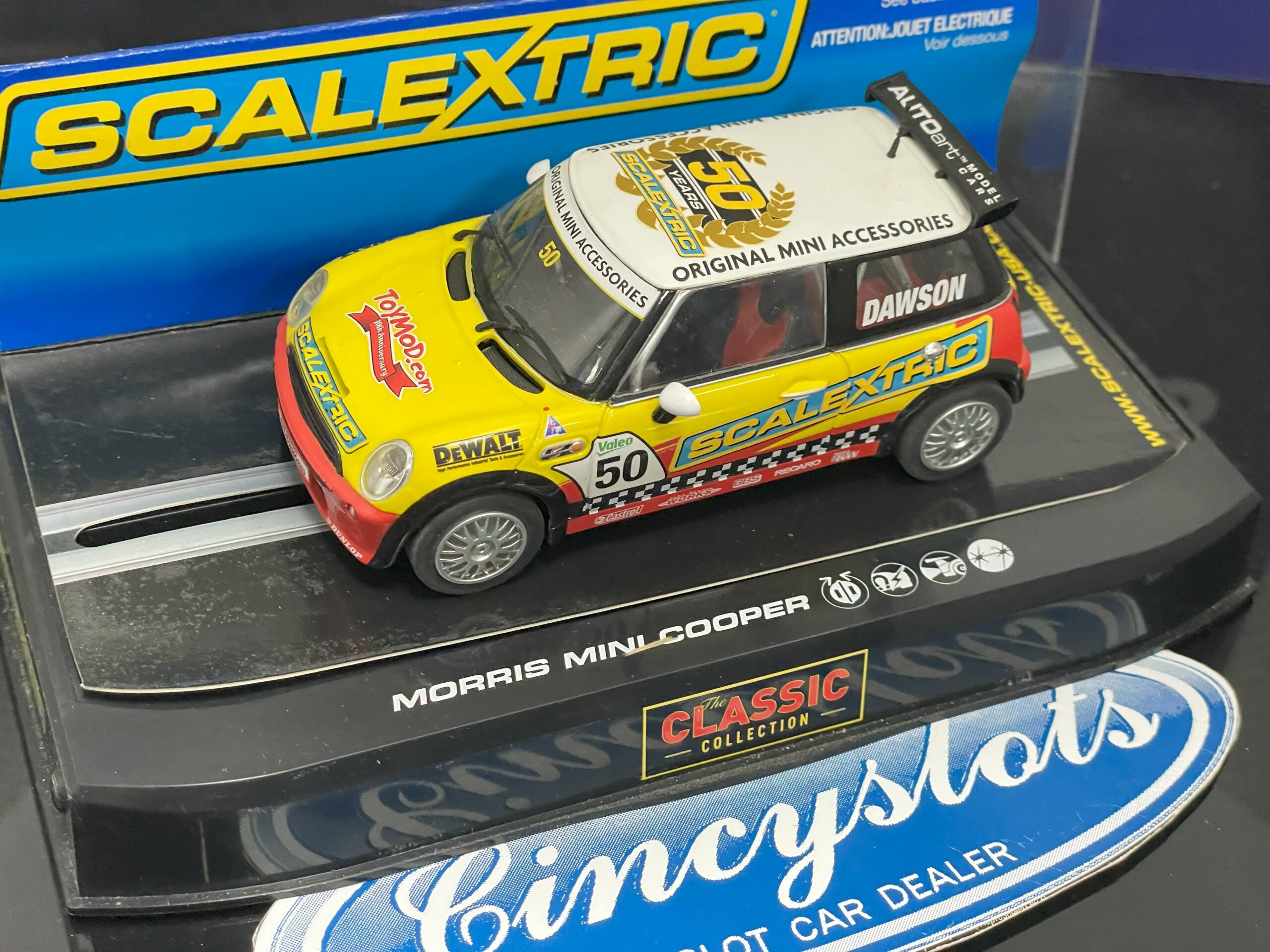 Scalextric C2807 Mini Cooper Used.