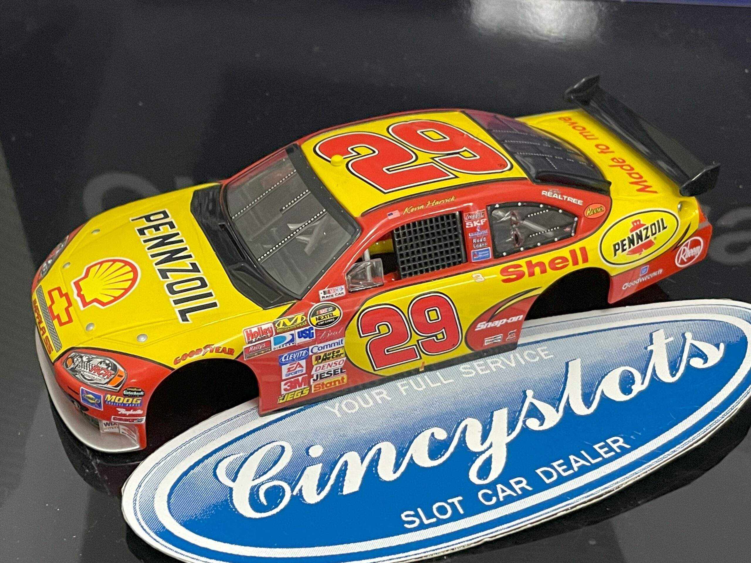 Carrera 1/32 Pennzoil Harvick Nascar Body, 1/32 Slot Car. NEW