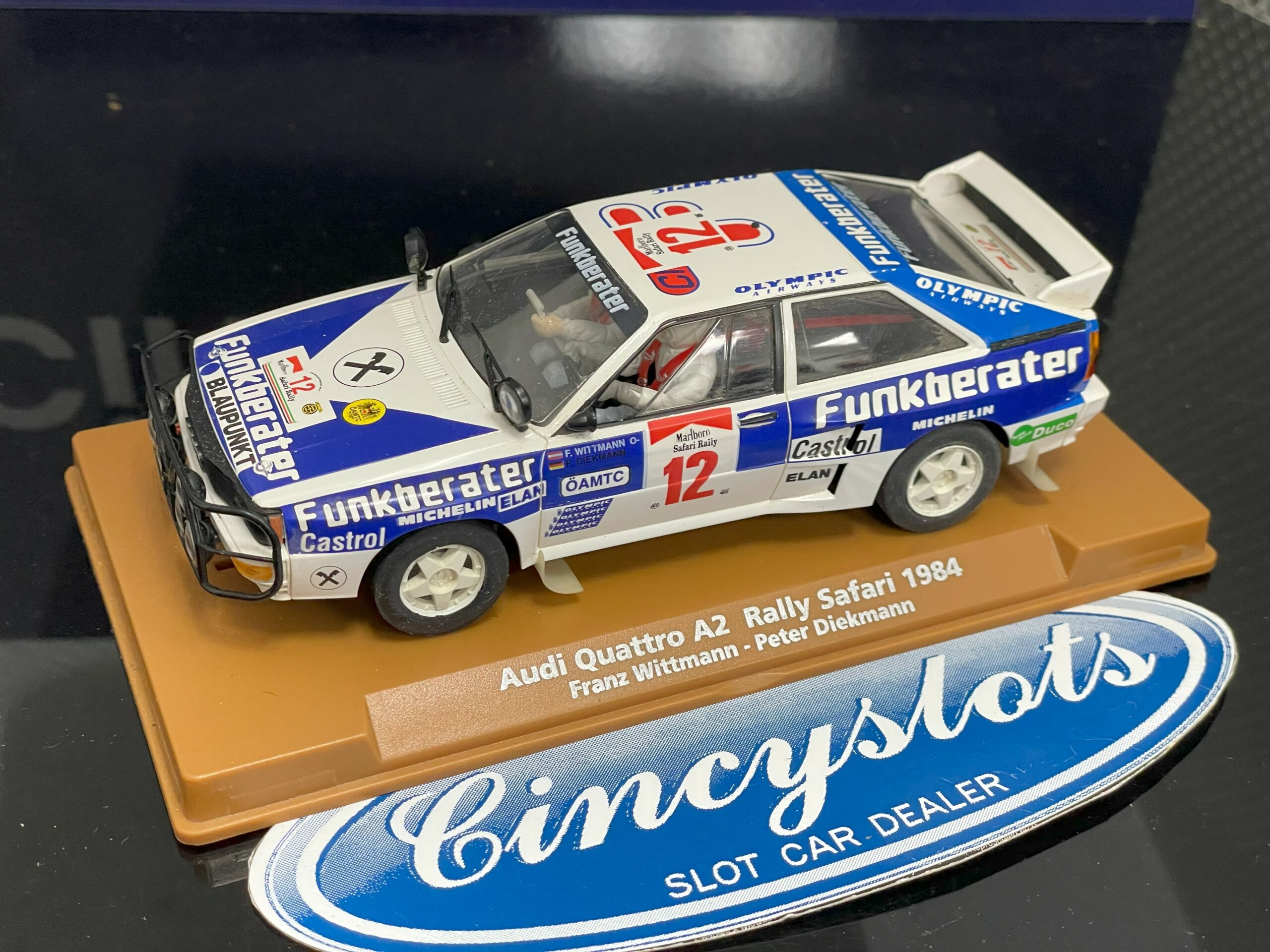 FLY Audi Quattro #12 1/32 Slot Car. Lightly Used.