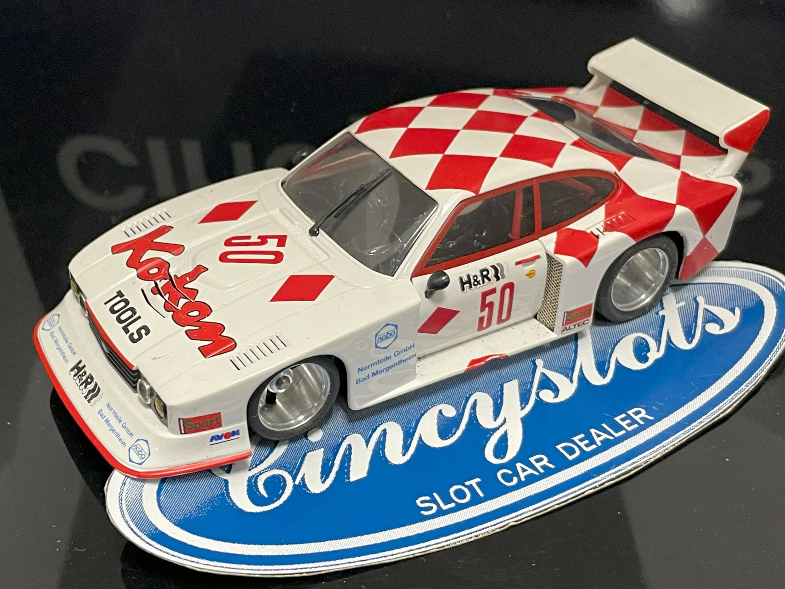 FLY Ford Capri Racing Edition #50 1/32 Slot Car. Lightly Used.