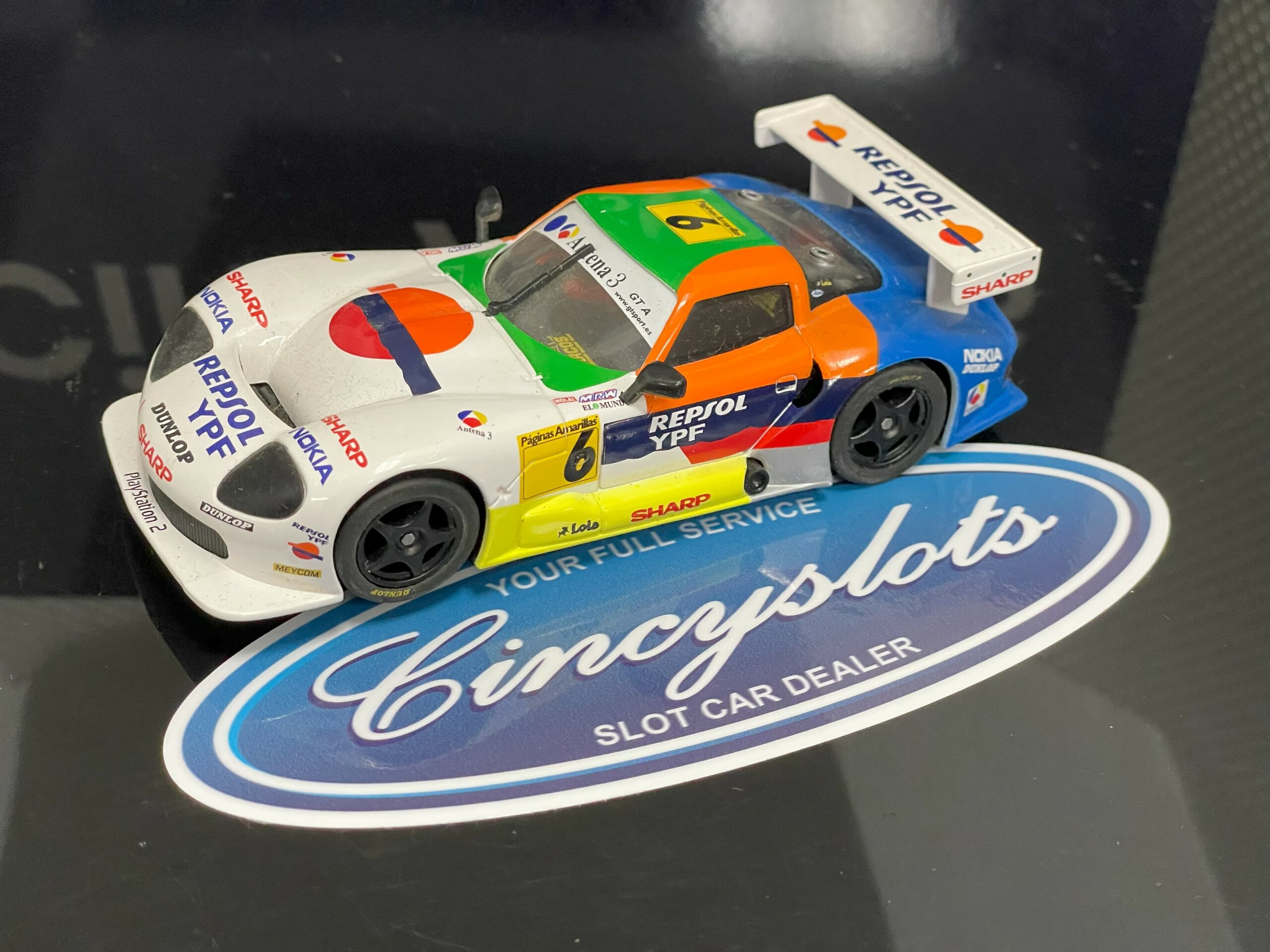 FLY Marcos Repsol. Used.