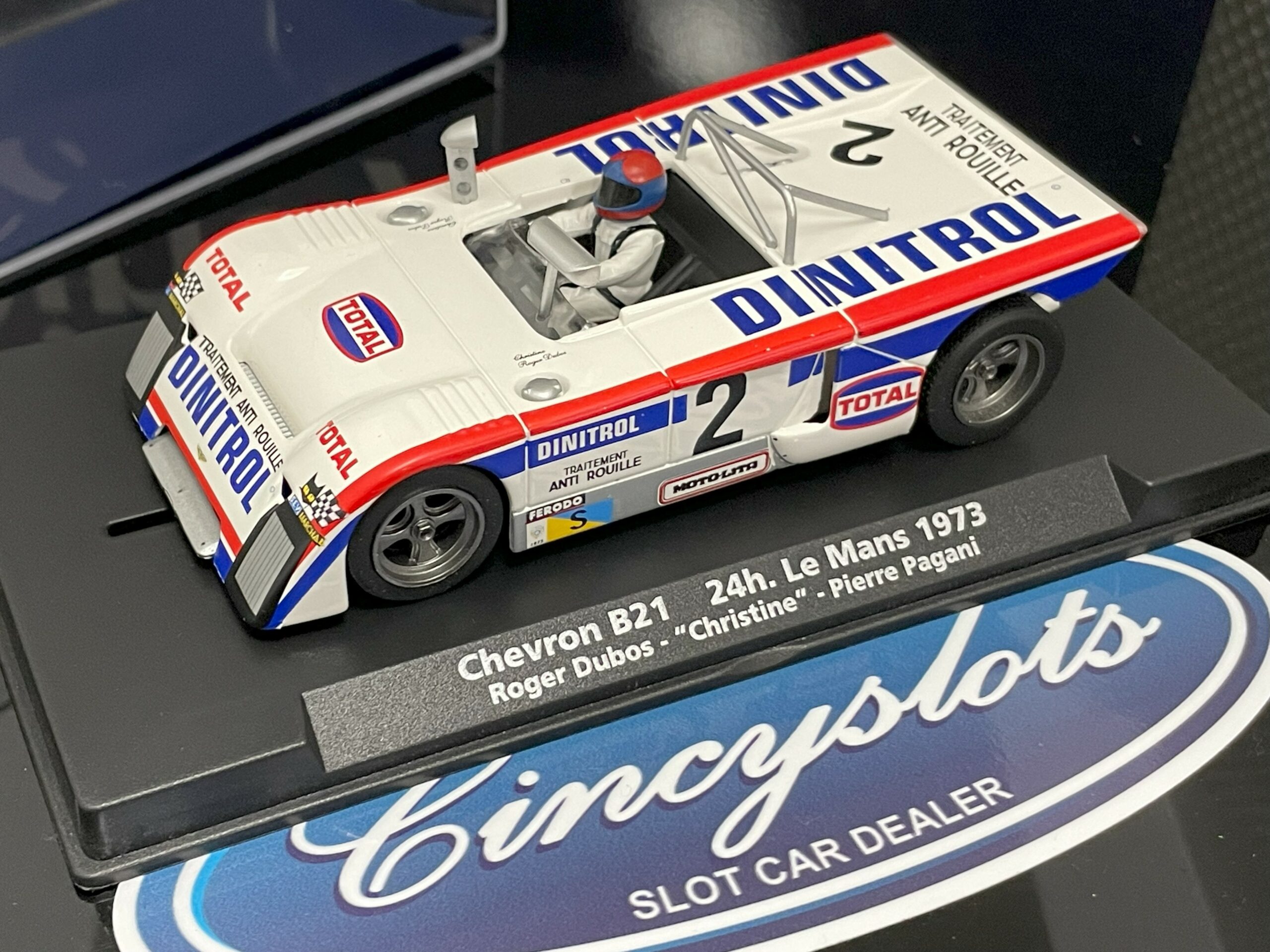 FLY GB26 Chevron #2 1/32 Slot Car. Lightly Used.