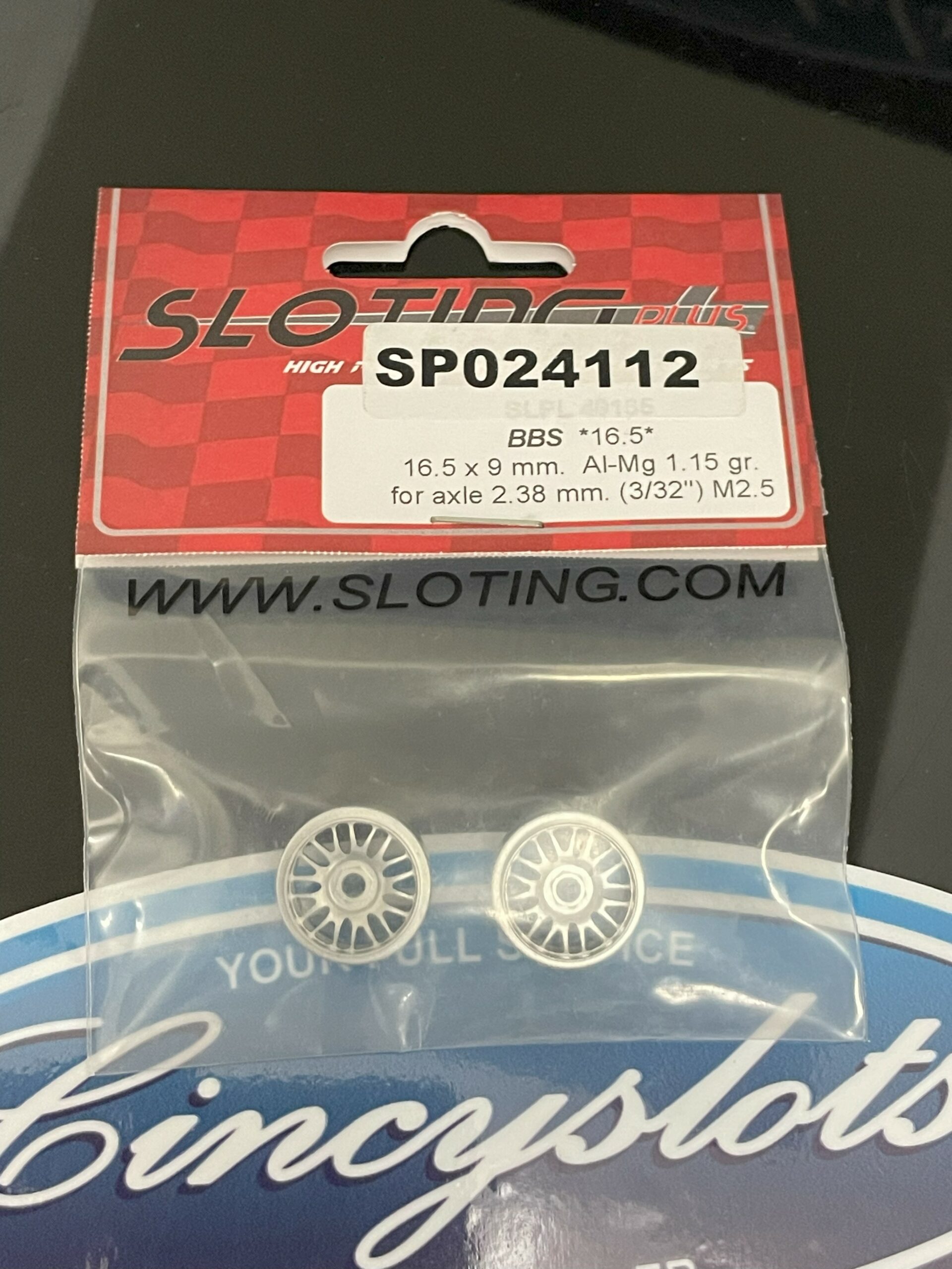 Sloting Plus SP024112 BBS 16.5X9 for 3/32.