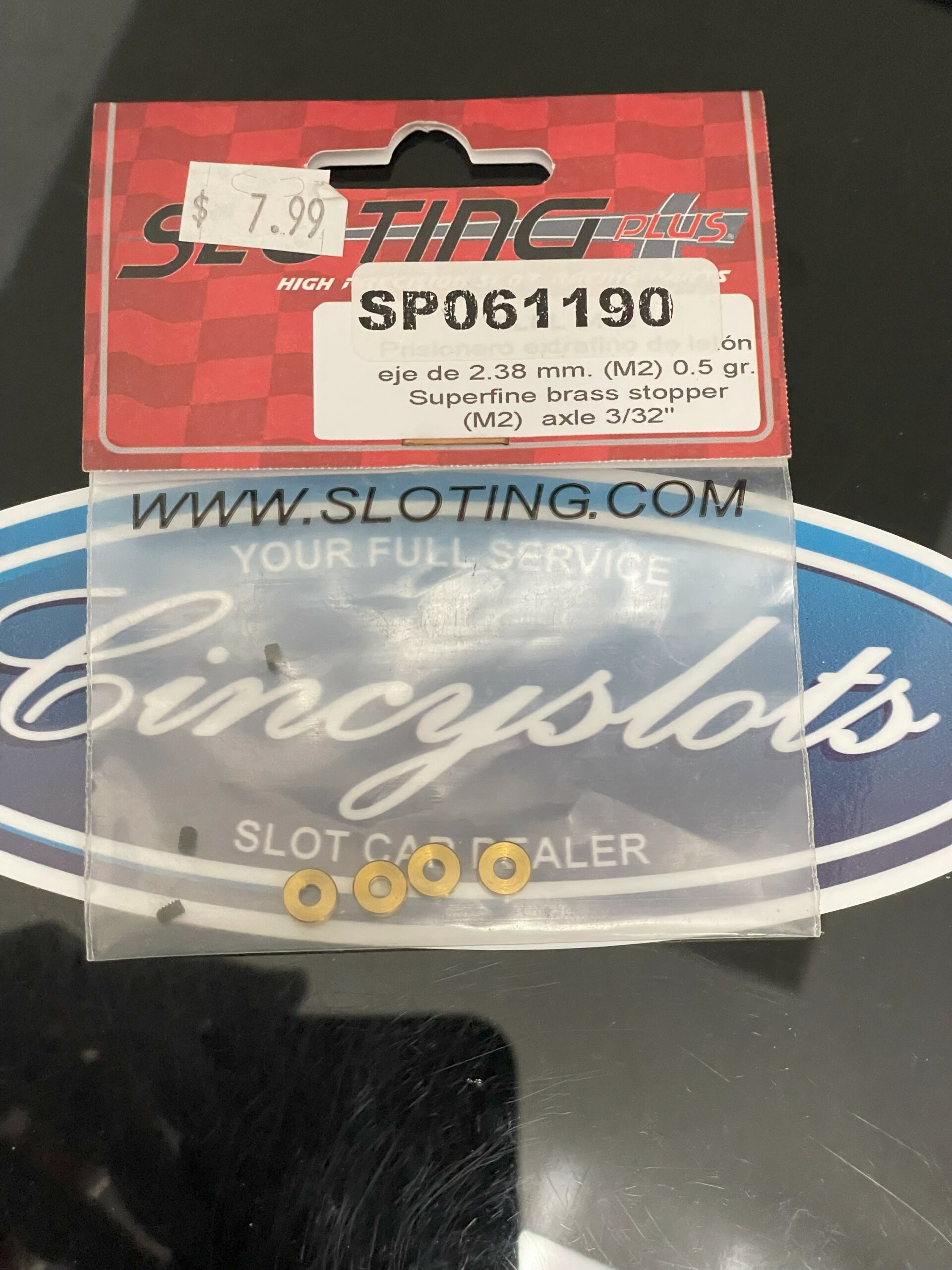 Sloting Plus SP061190 Brass Stopper.