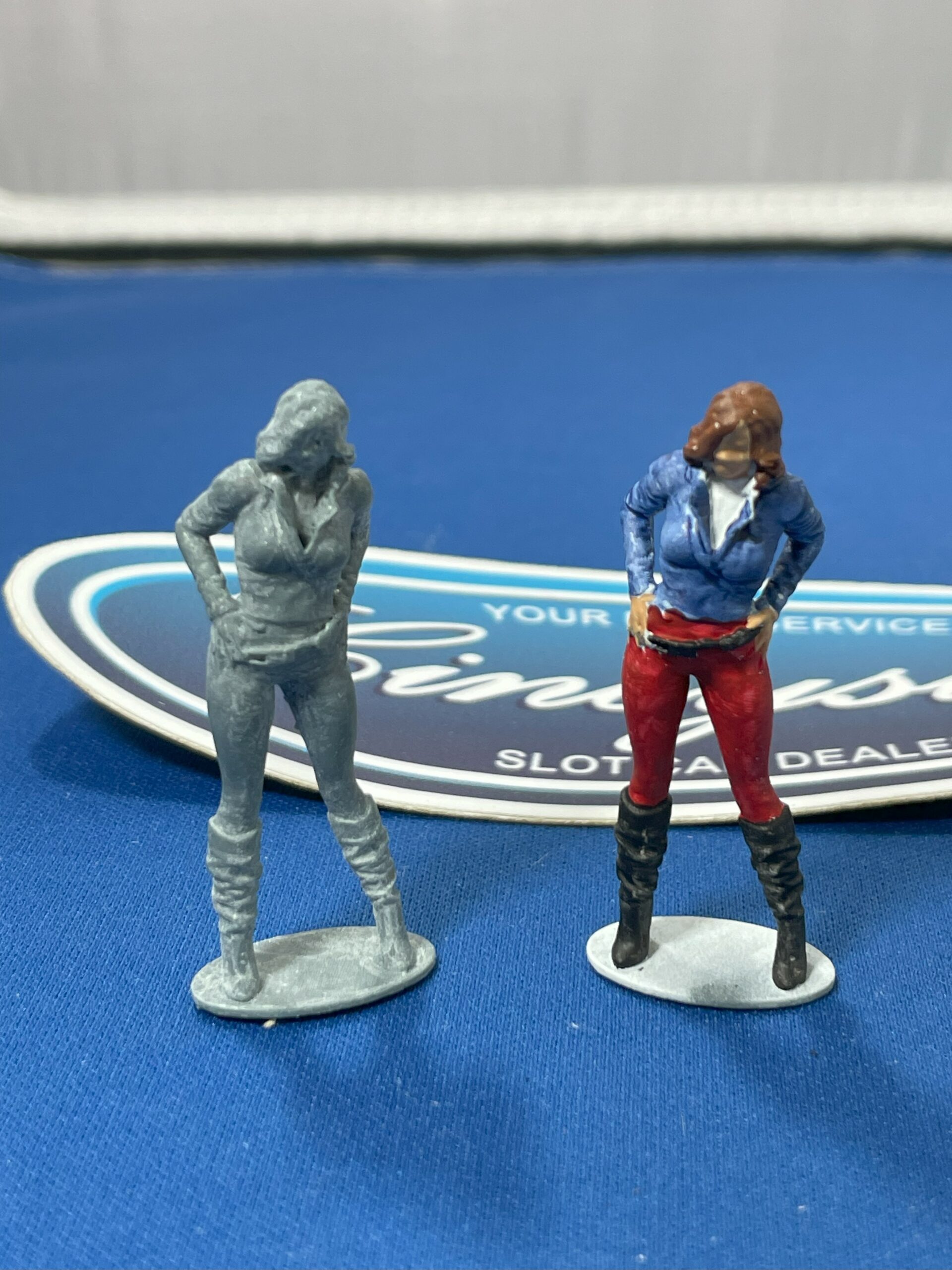 11F Adult Female in Jean Jacket Figure.