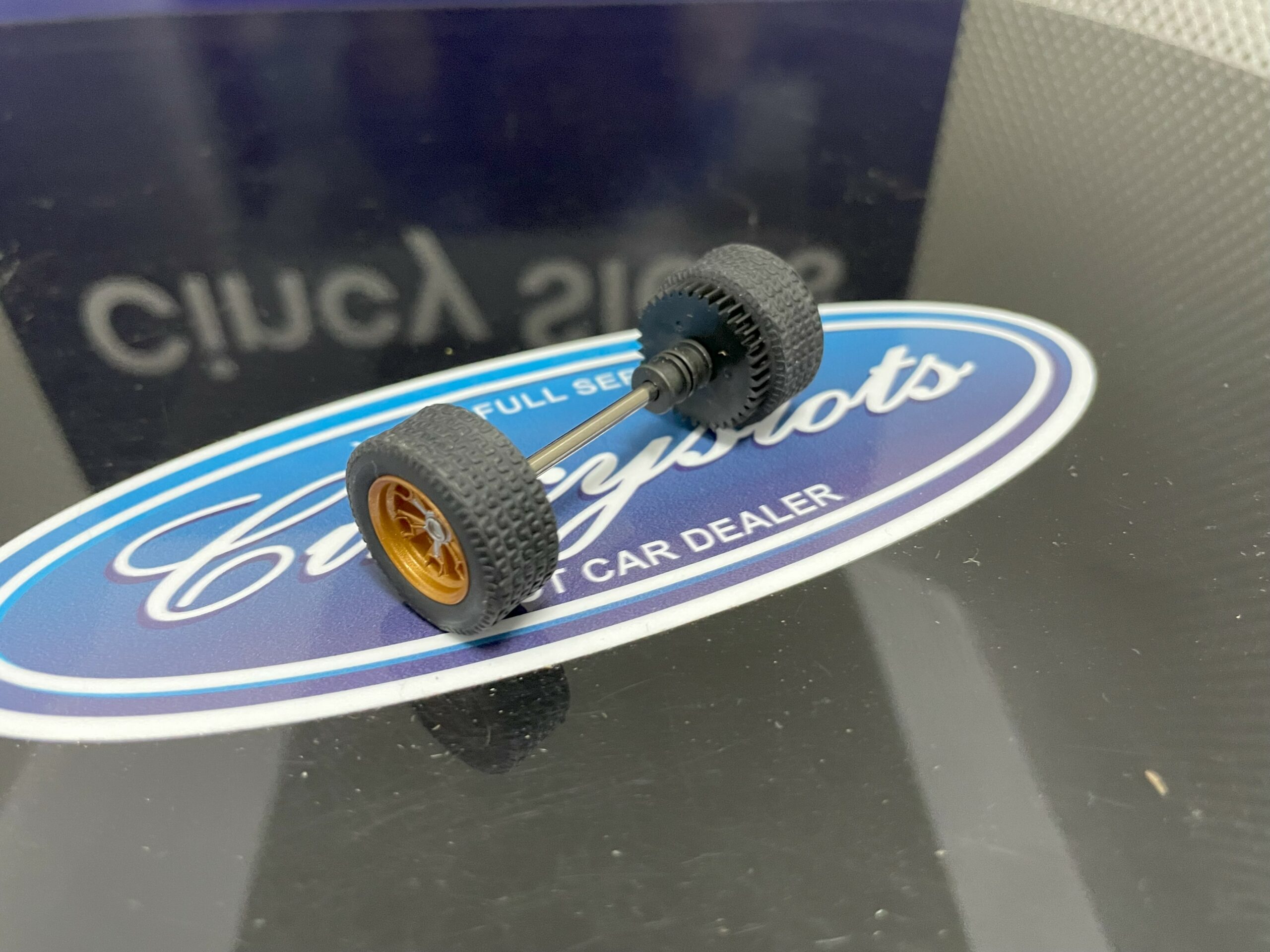 Scalextric GT40 Rear Axle Gold