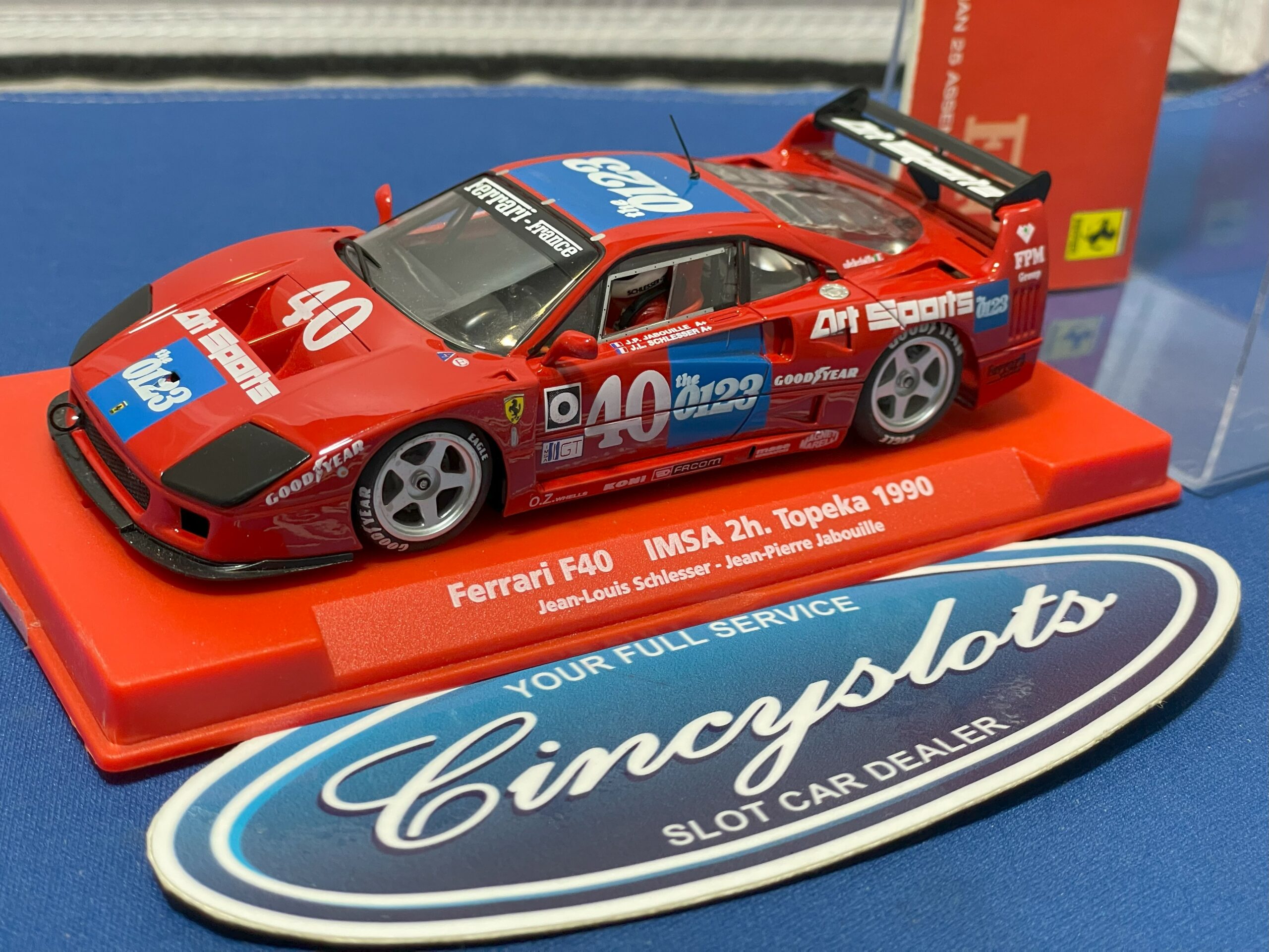Fly Ferrari F40 #40 Lightly Used.