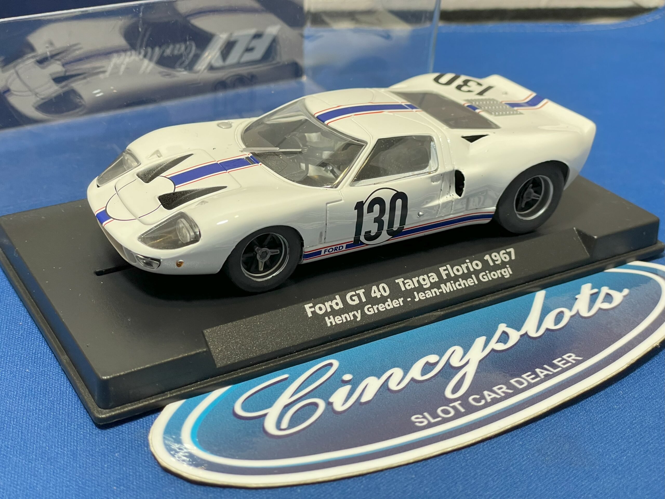 Fly 88216 A187 Ford GT40 Lightly Used.