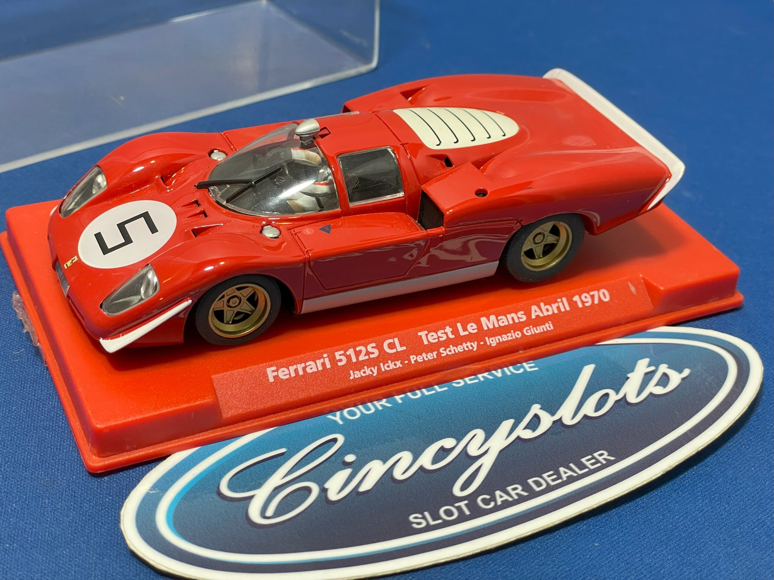 Fly Ferrari 512s Coda Lunga #5 Lightly Used.