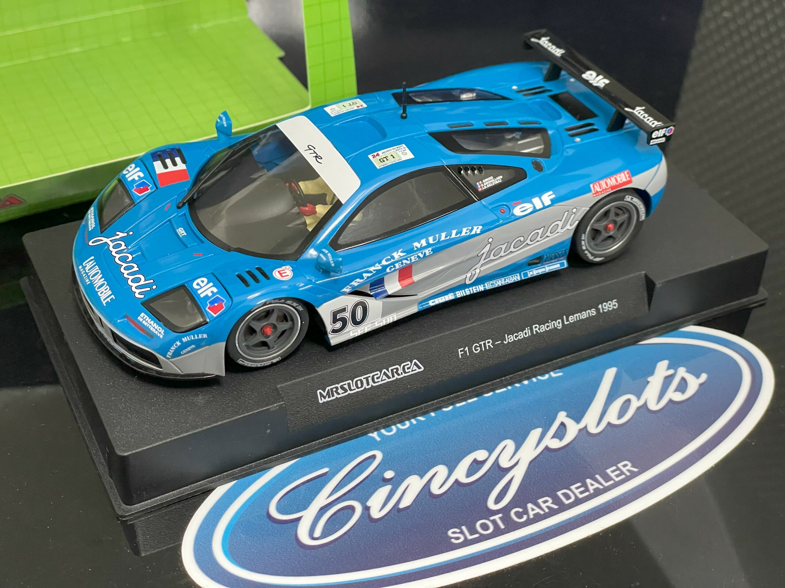 MrSlotCar MR1043 McLaren F1 GTR Jacadi 1/32 Slot Car.