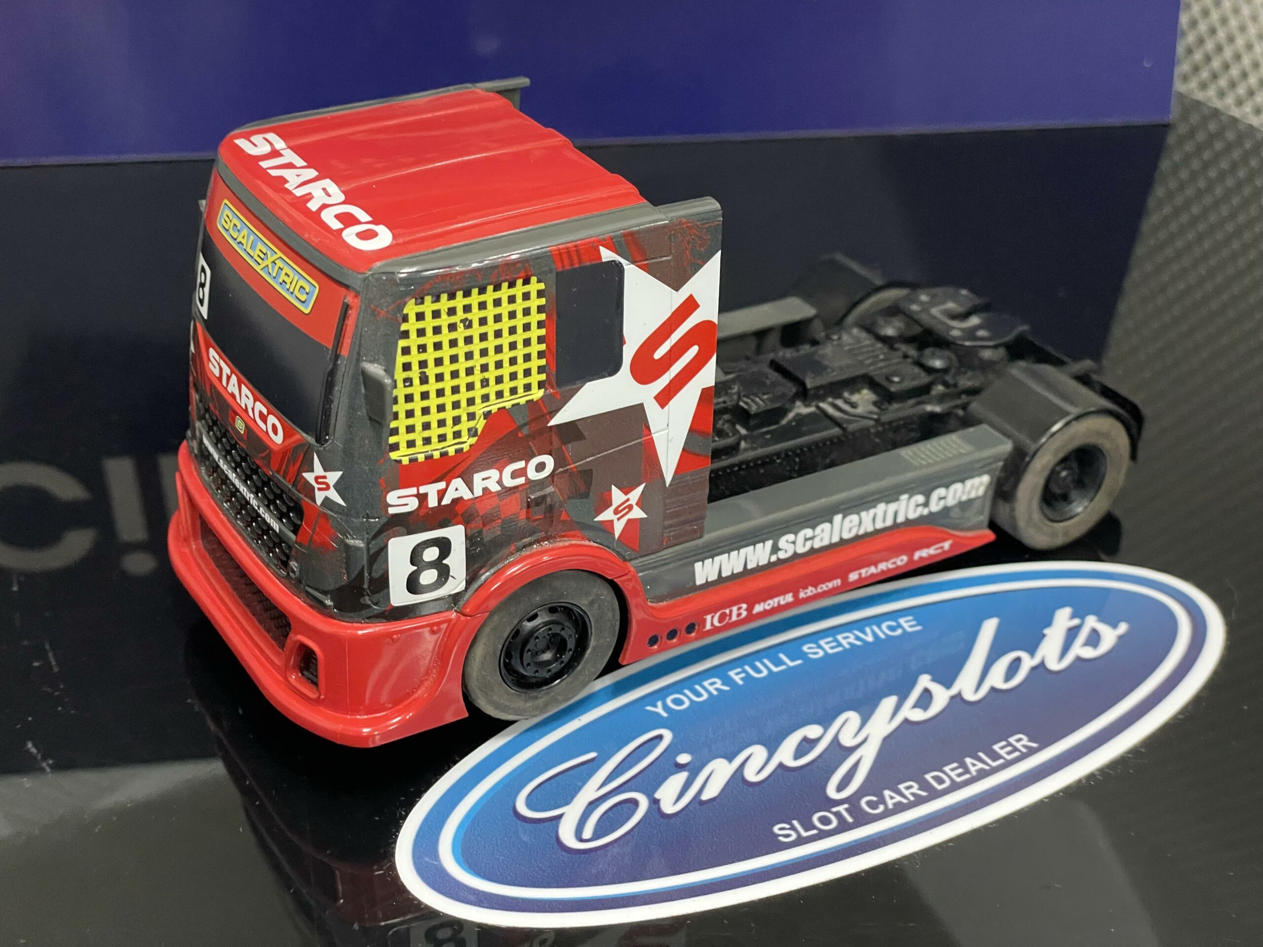 Scalextric Truck Starco #8 Used.